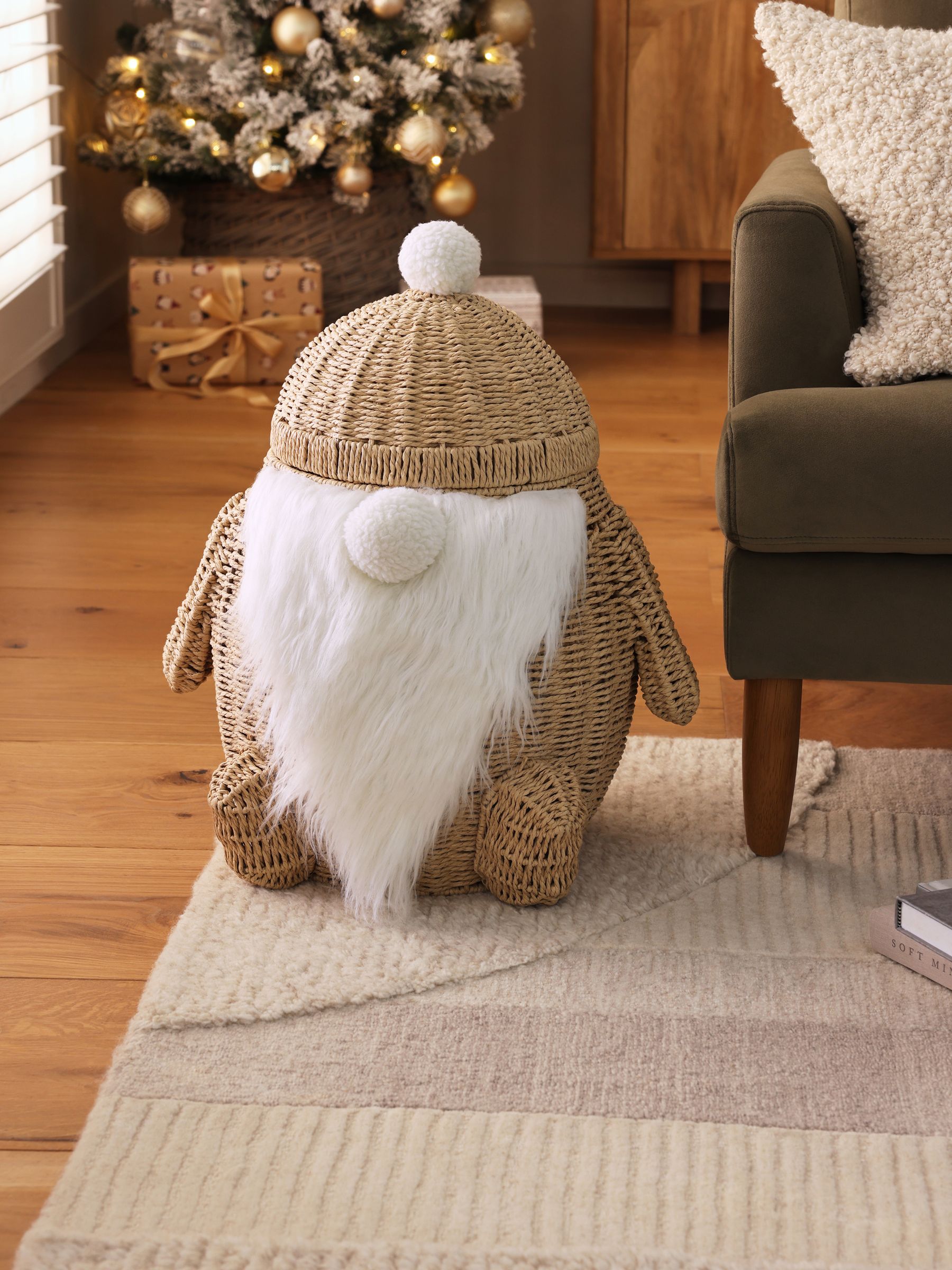 Buy Neutral Gonk Storage Basket from the Next UK online shop