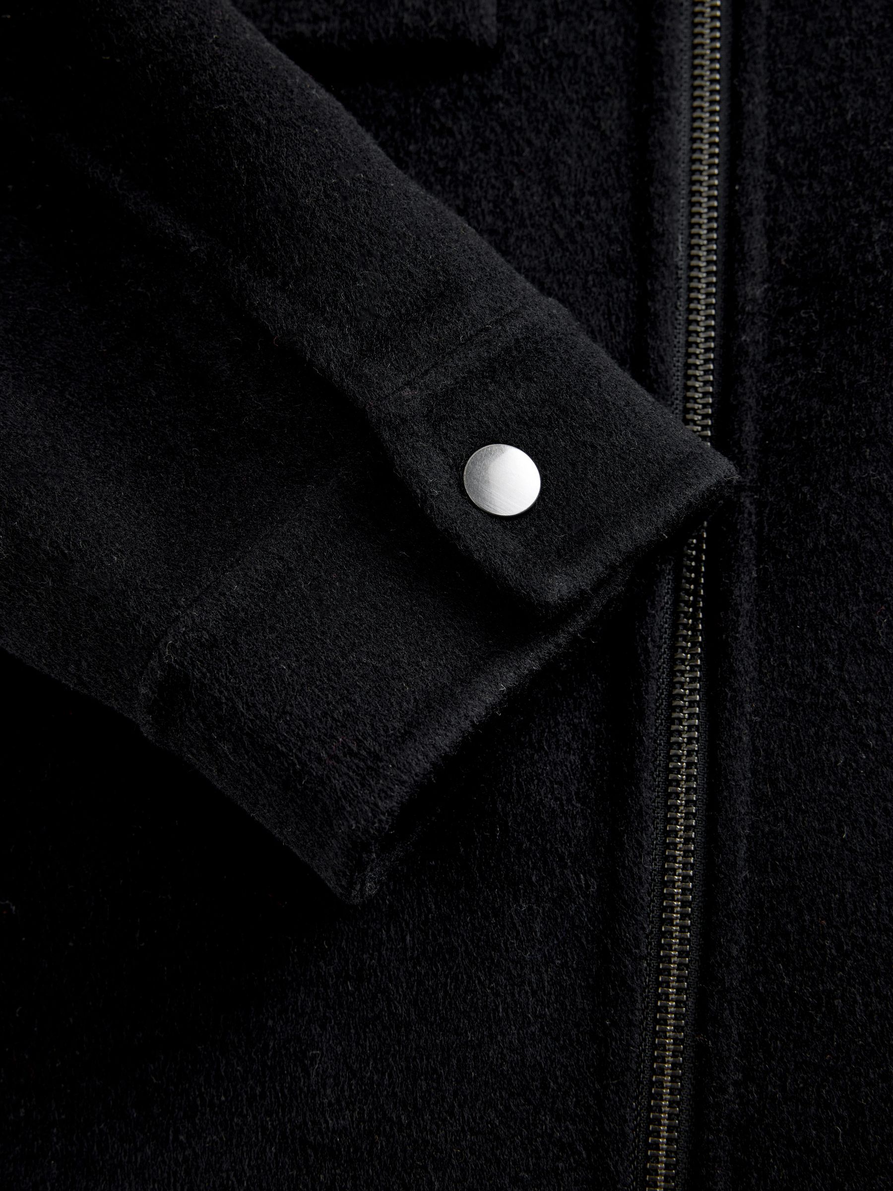 Buy Black N. Premium Wool Rich Soft Touch Jacket from the Next UK ...