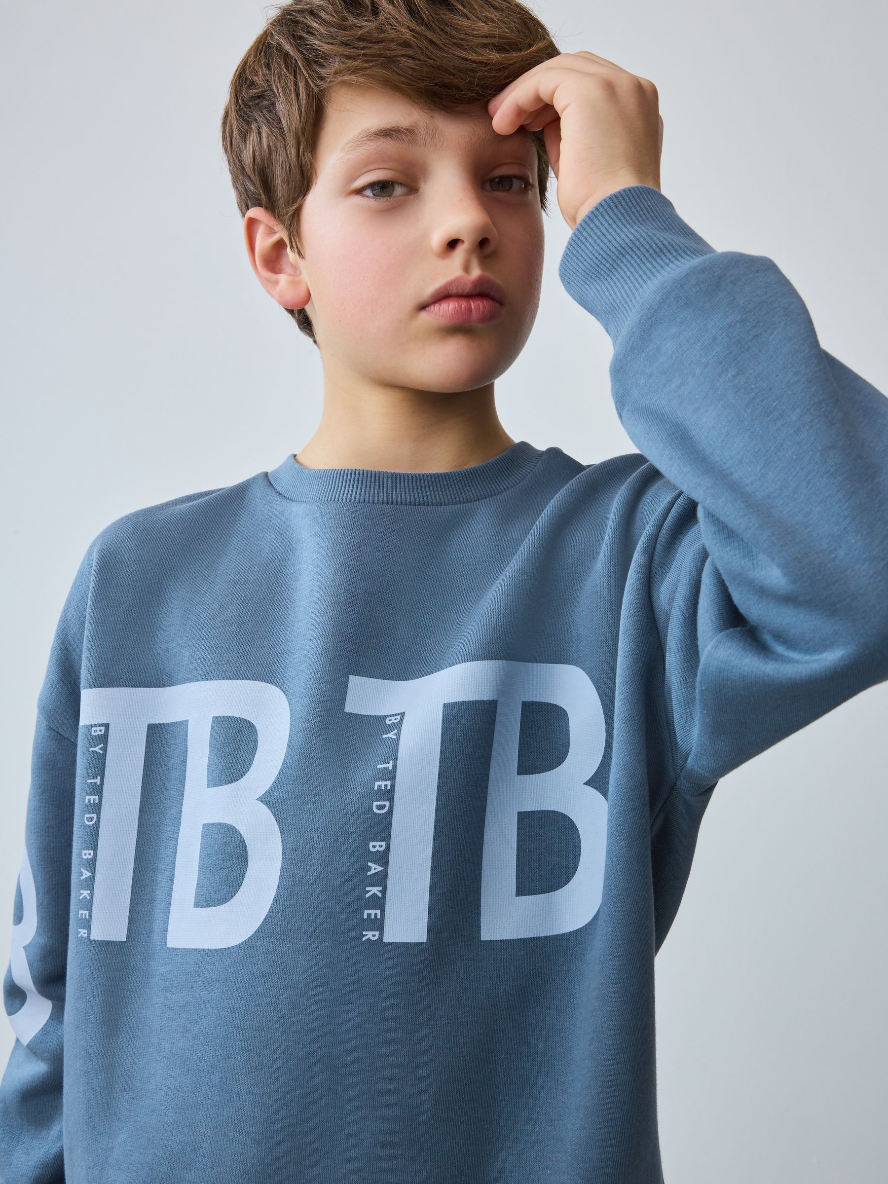 Buy Baker by Ted Baker Oversized Sweatshirt And Joggers Set from the ...
