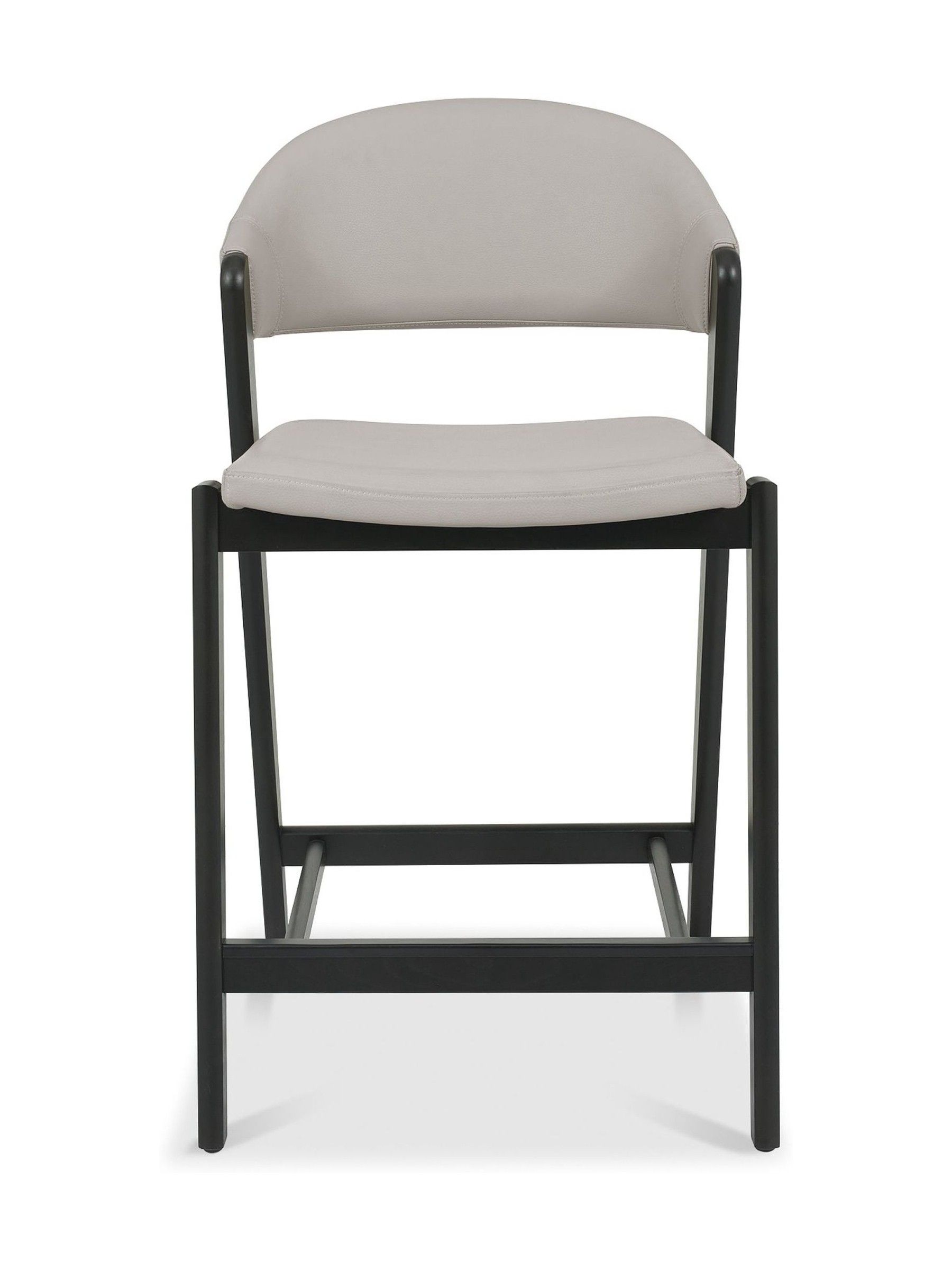 Buy Bentley Designs Peppercorn Grey Camden Upholstered Bar Stool from ...