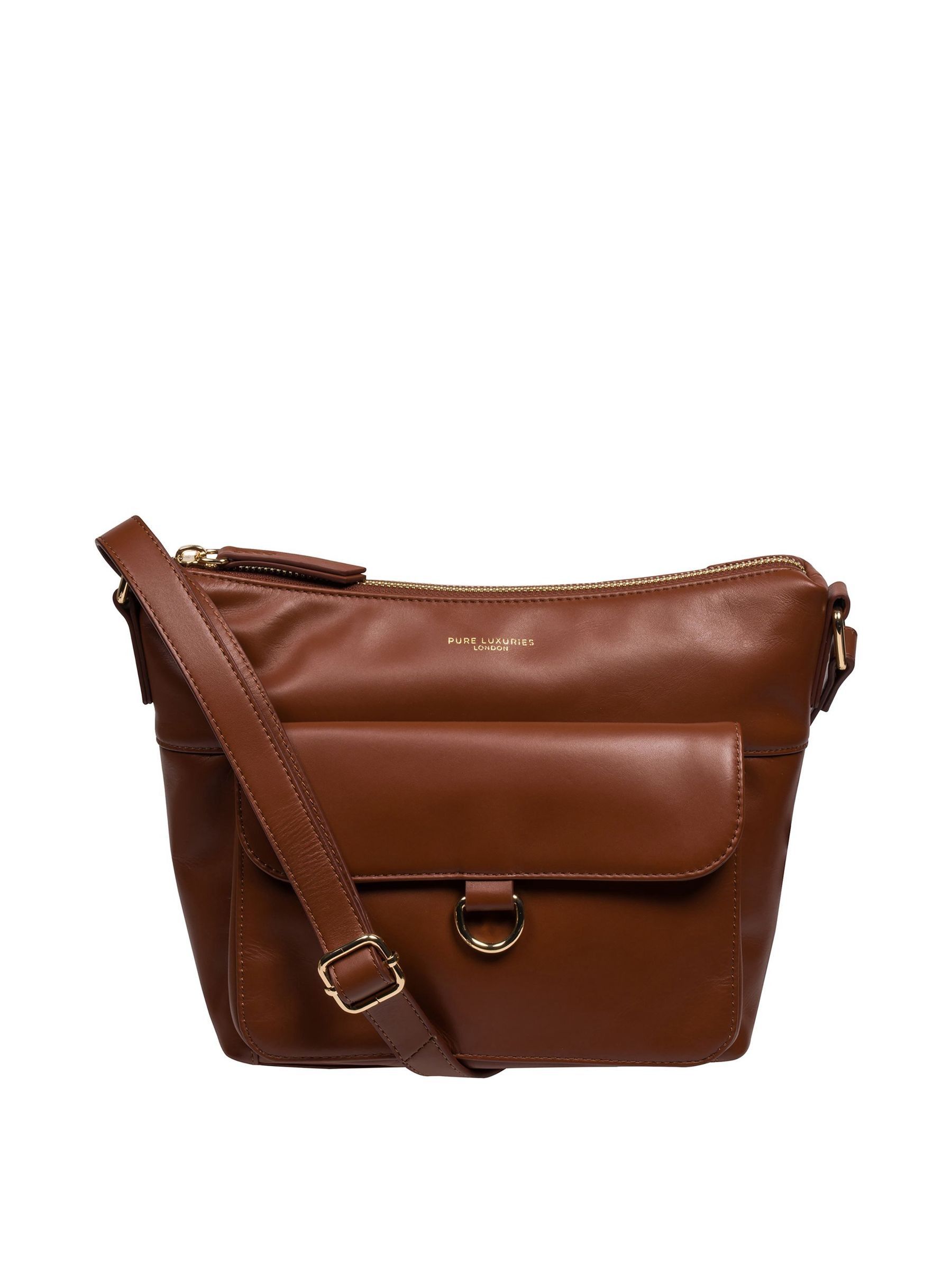 Buy Pure Luxuries London 'Laura' Leather Crossbody Bag from Next Cyprus