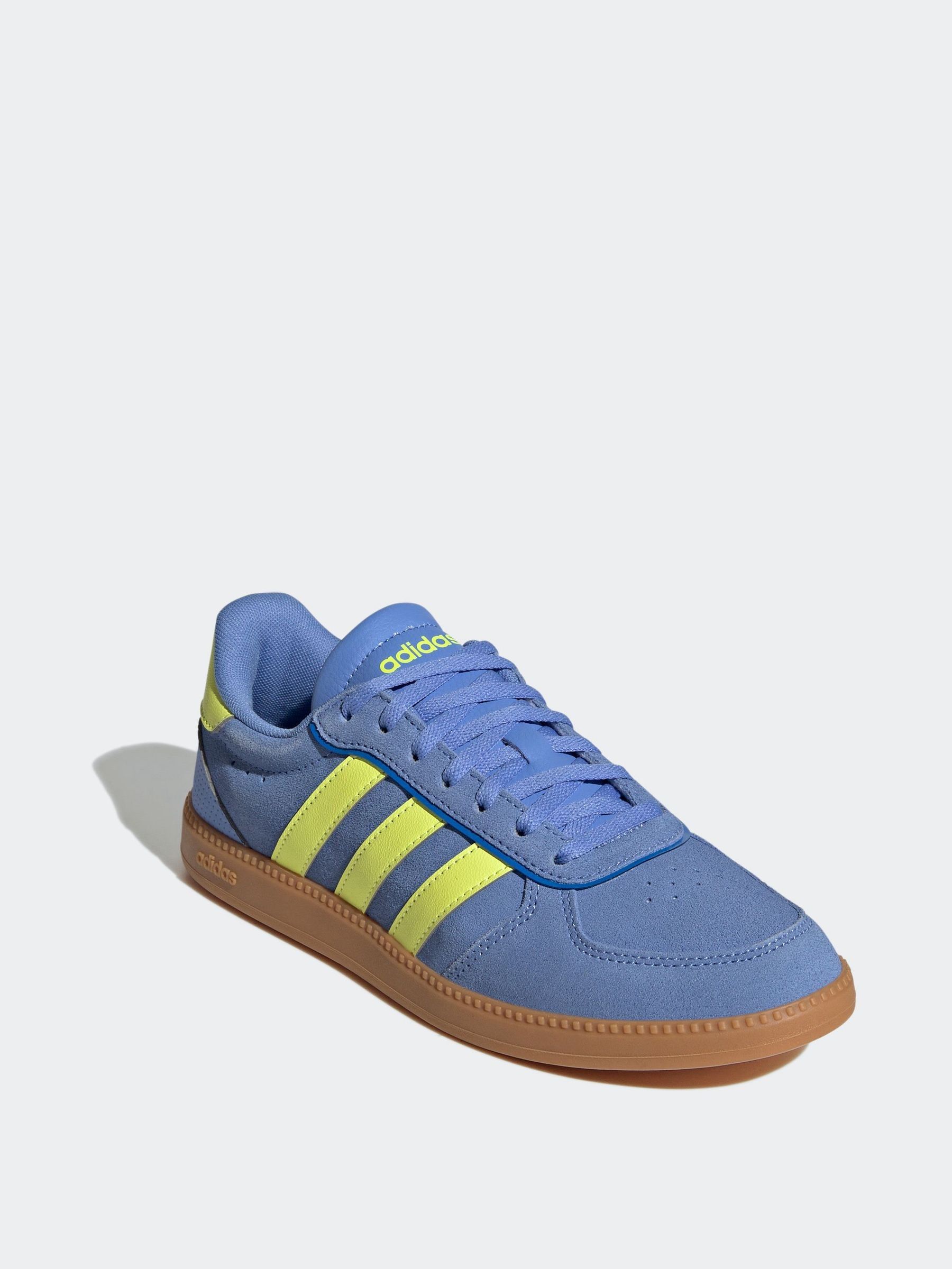 Buy adidas Light Blue / Green Breaknet Sleek Trainers from the Next UK ...