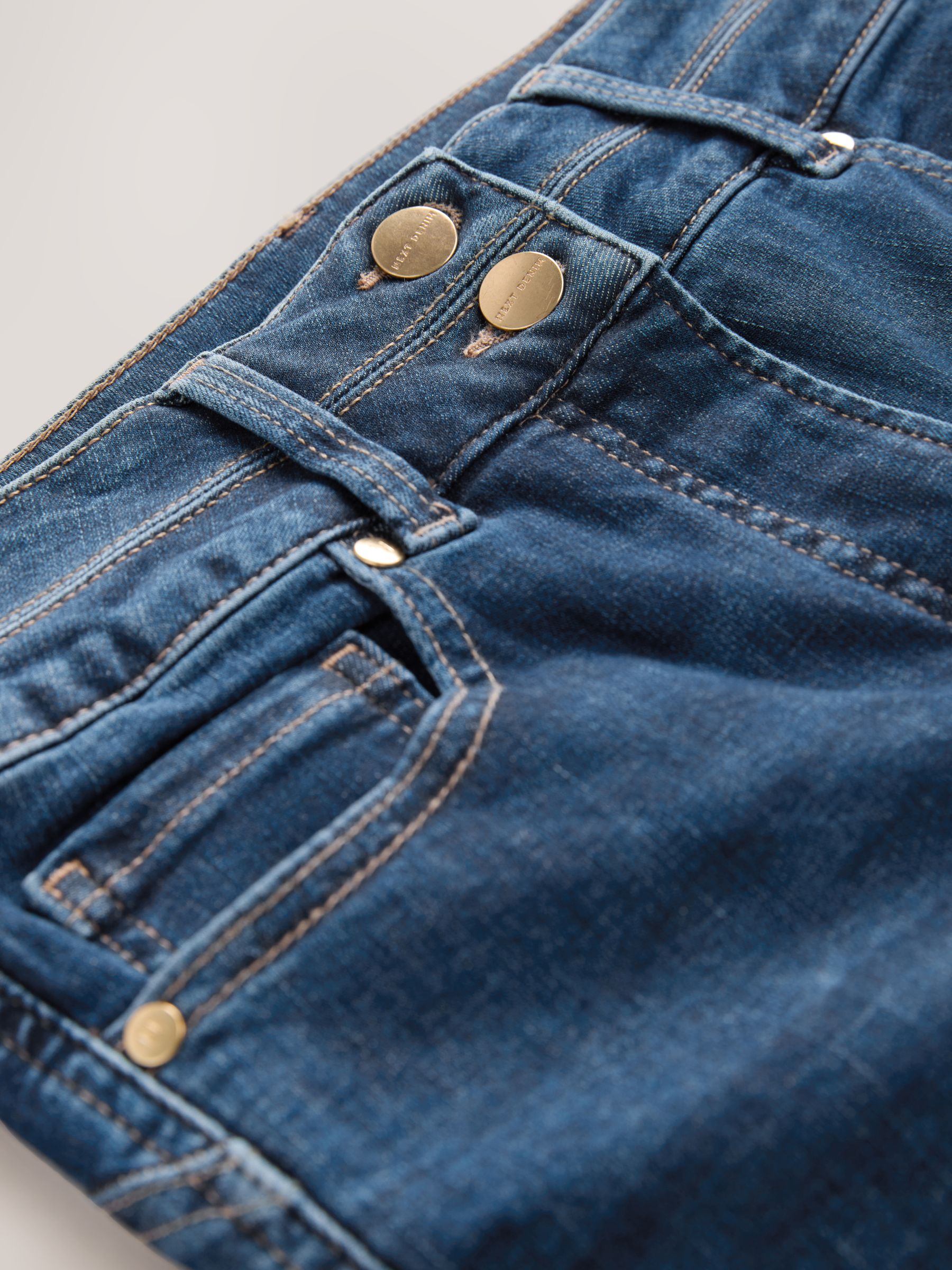 Buy Mid Blue Denim Lift, Slim And Shape Bootcut Jeans from the Next UK ...