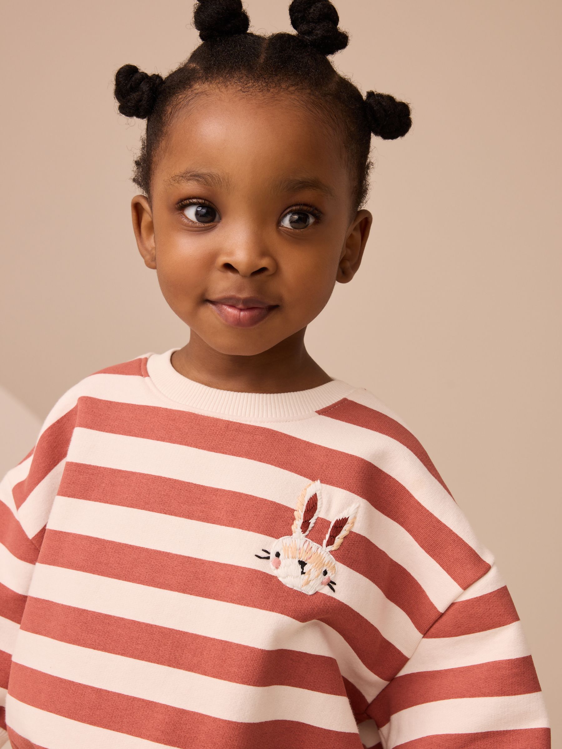 Buy Orange Striped Long Sleeve Top and Skirt Set (3mths-7yrs) from Next USA