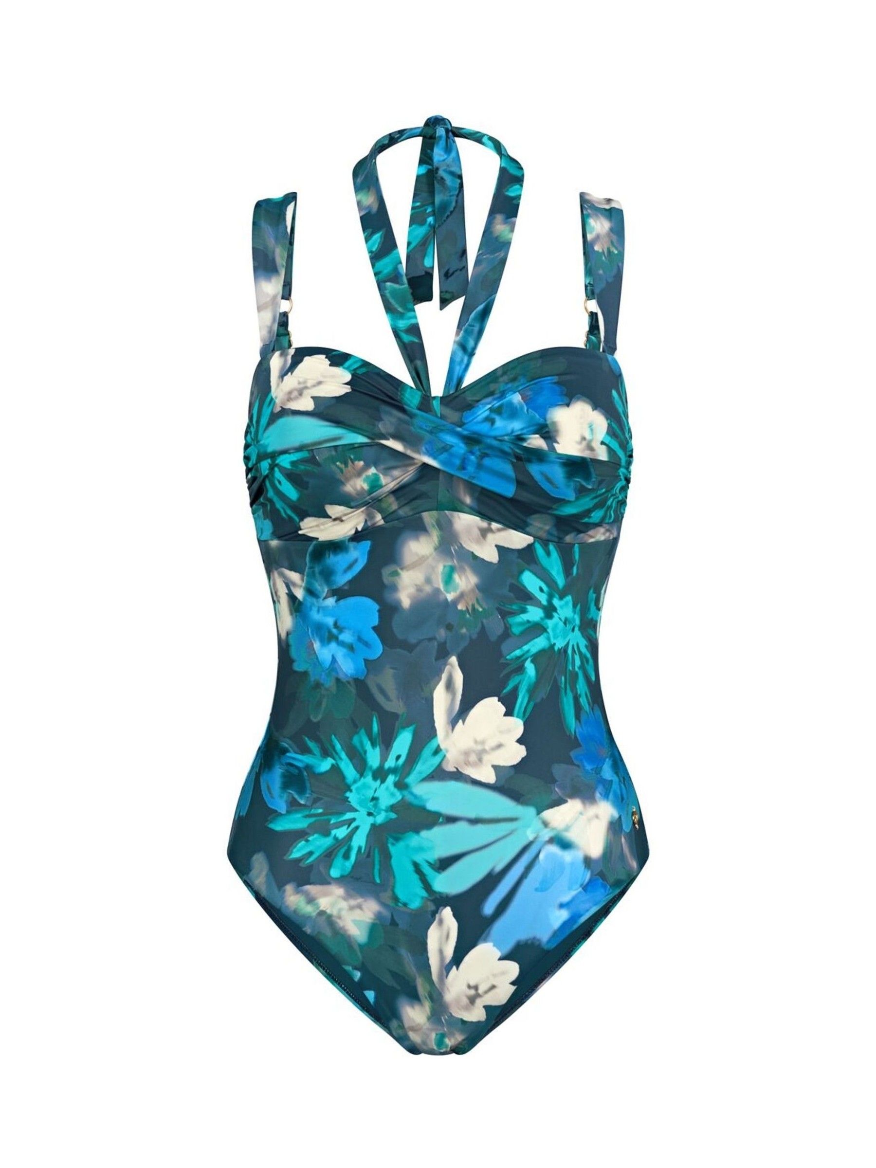 Buy Triumph Blue Summer Fleur Padded Swimsuit from the Next UK online shop