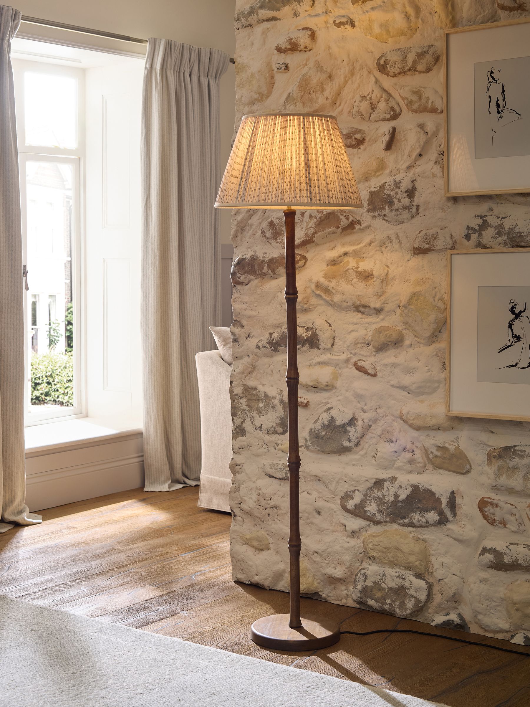 Buy Natural Berkeley Floor Lamp from the Next UK online shop