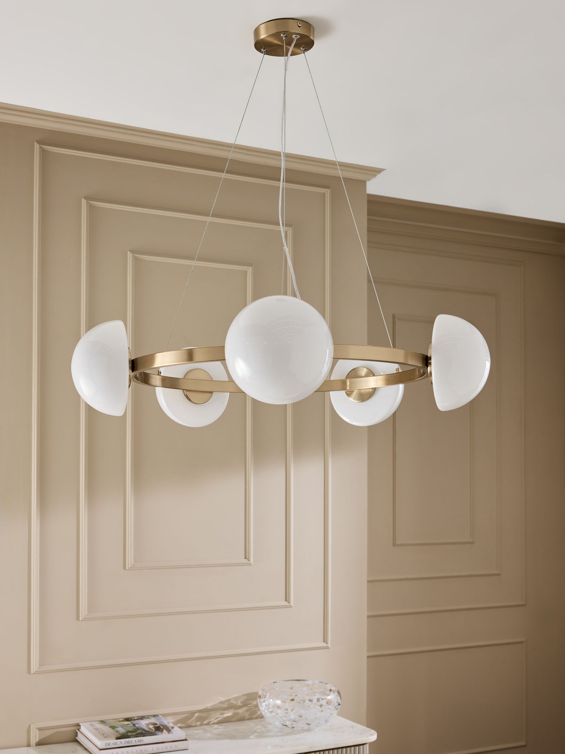 Buy Brass Lambeth 5 Light Chandelier Ceiling Light from the Next UK ...