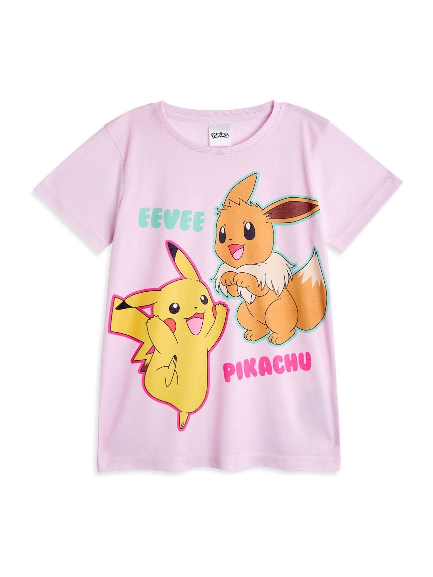 Buy Vanilla Underground Pink Girls Pokemon Pyjamas 2 Pack from the Next ...