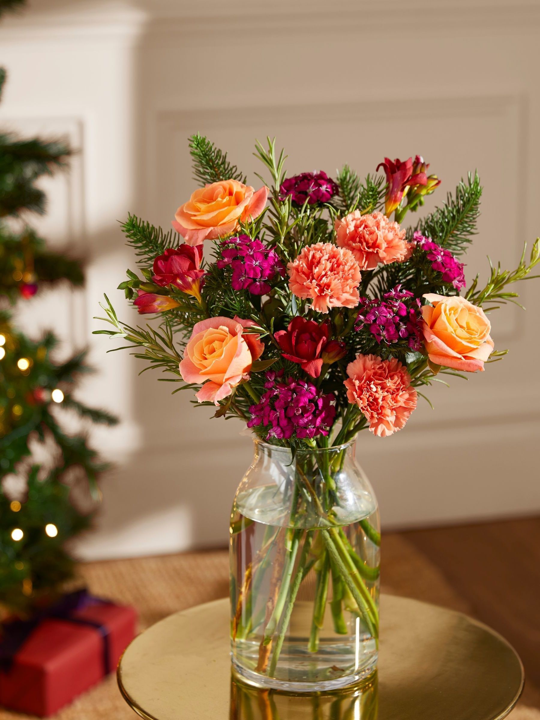 Buy Bloom Wild Orange The Mary Fresh Flowers Bouquet from the Next UK online shop