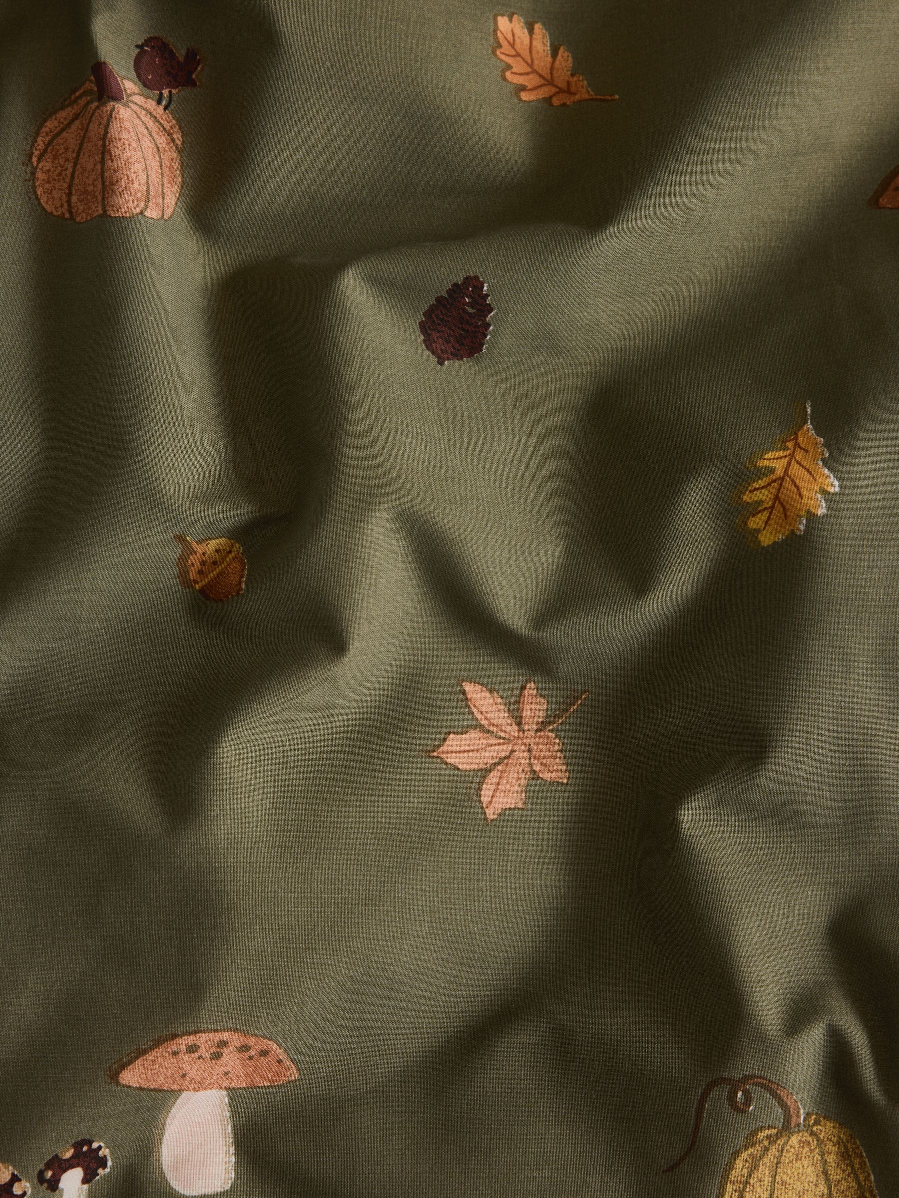 Buy Autumn Pumpkin Reversible Duvet Cover and Pillowcases 2 Pack from ...