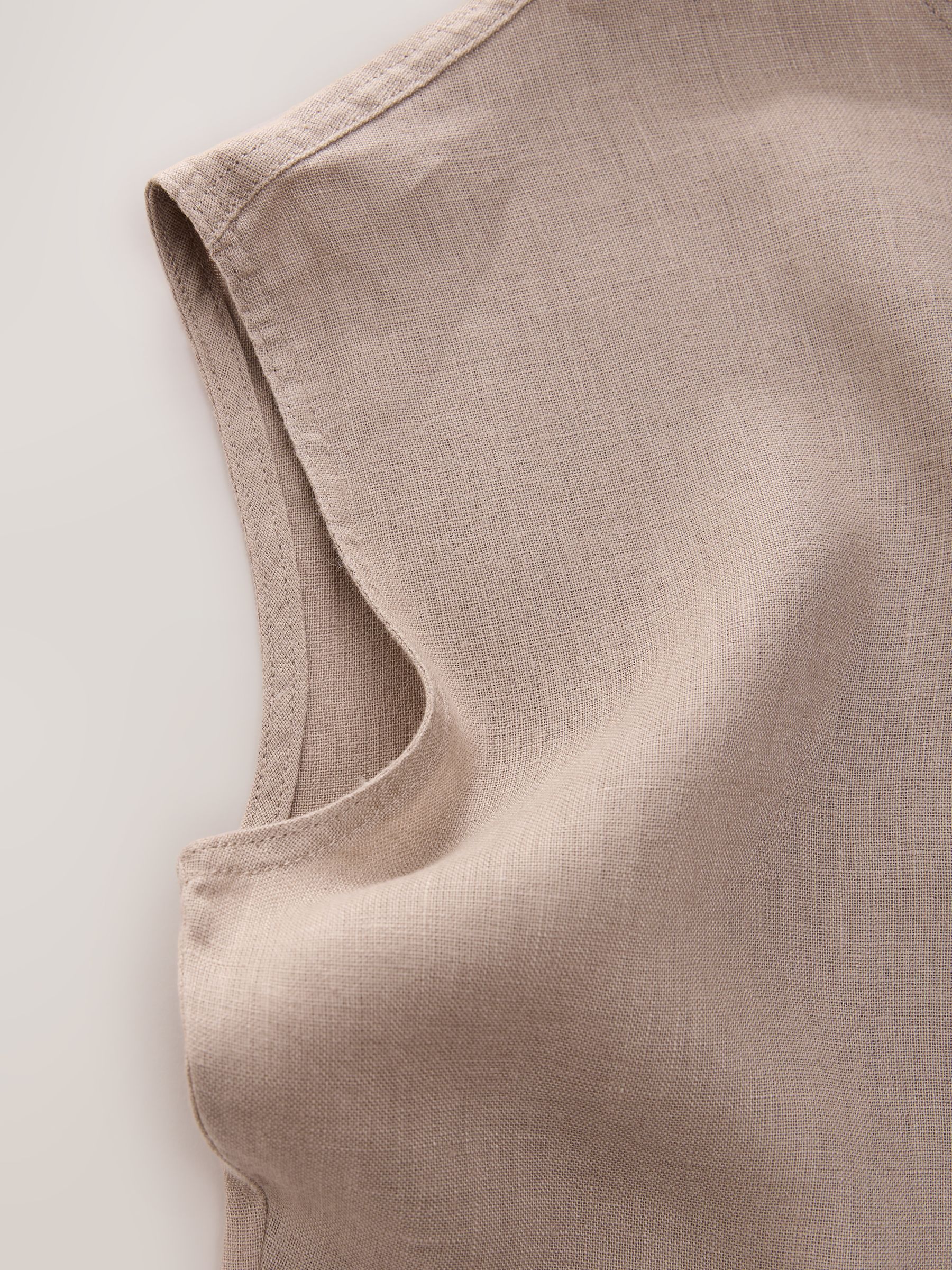 Buy Neutral N. Premium 100% Linen Midi Column Dress from the Next UK ...