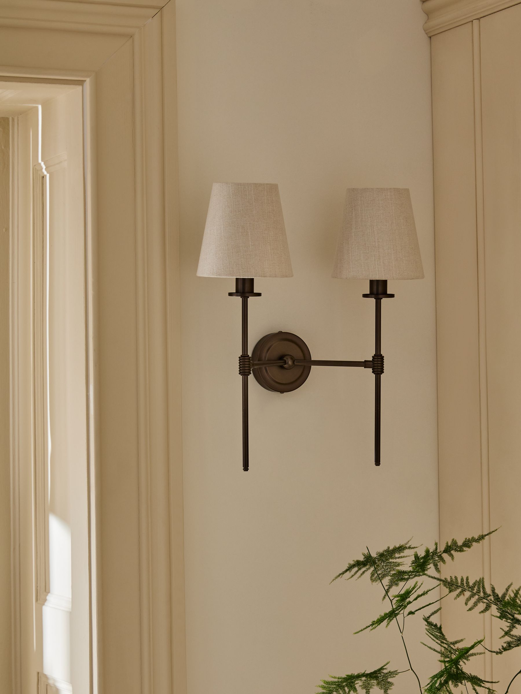 Buy Bronze Carolina 2 Light Wall Light from the Next UK online shop