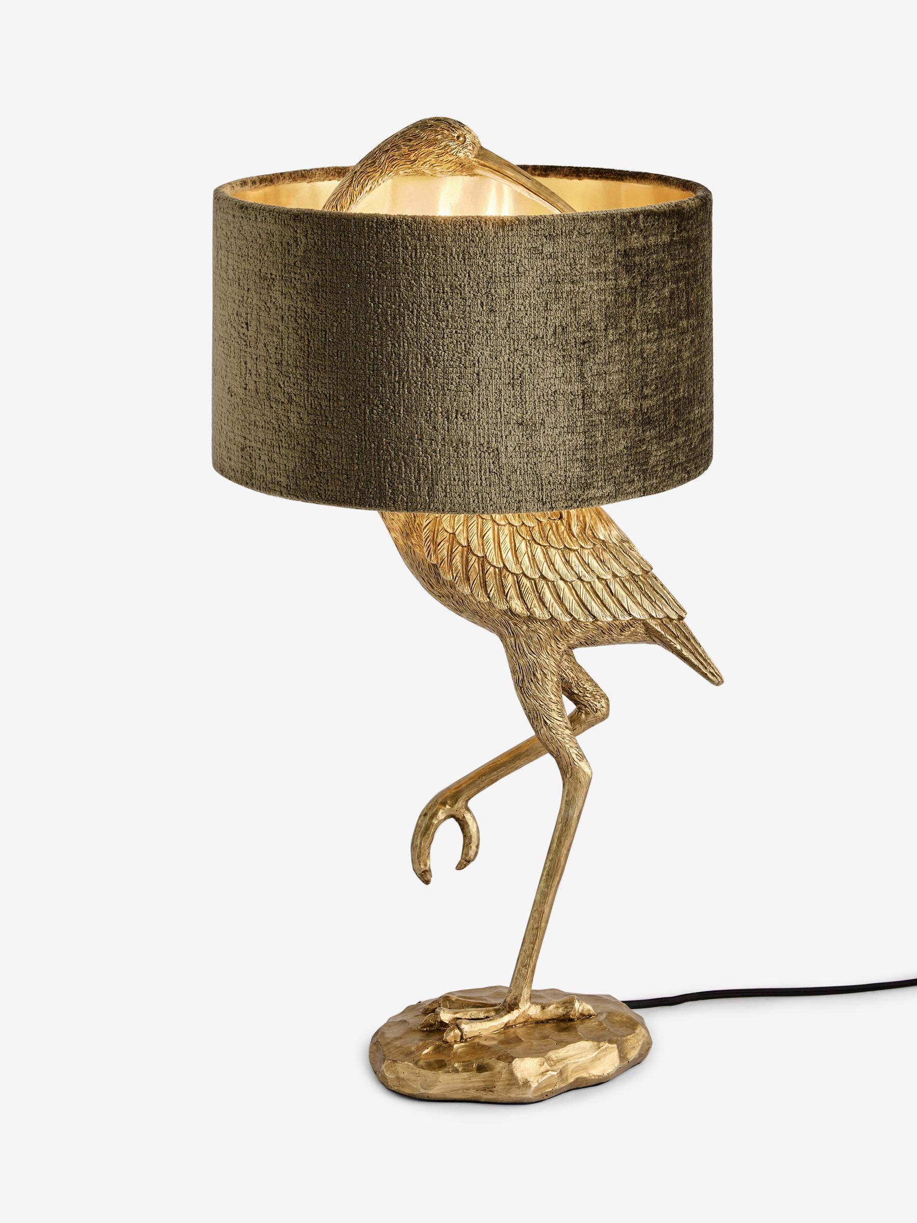 Buy Brass Crane Table Lamp from the Next UK online shop
