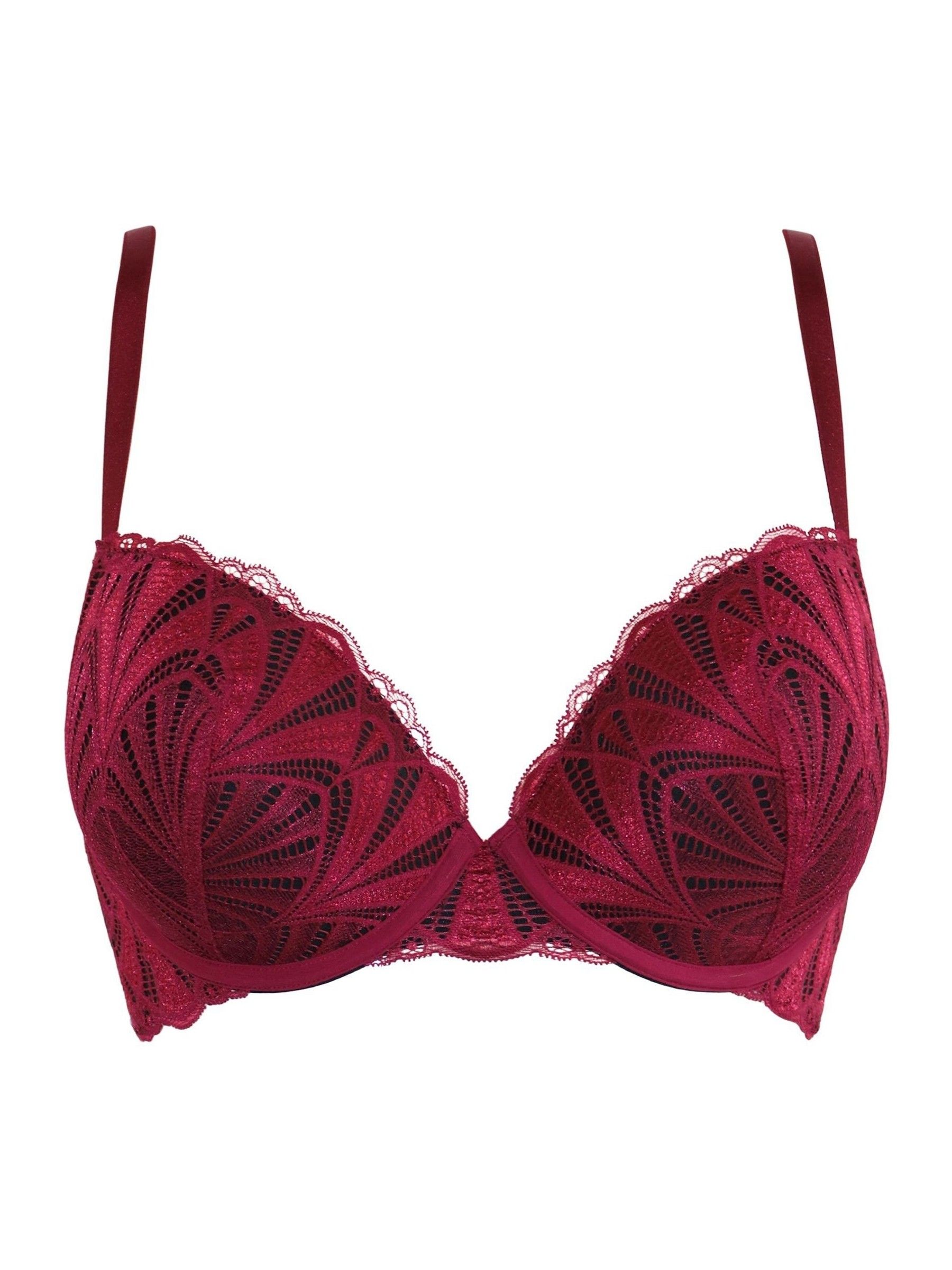 Buy Pour Moi Red Push Up New Romance Bra from the Next UK online shop