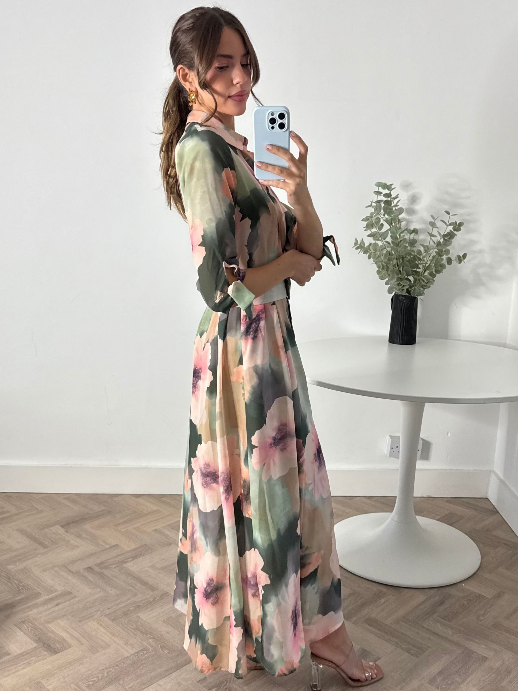 Buy Style Cheat Pink Daphne Belted Shirt Dress from Next Australia