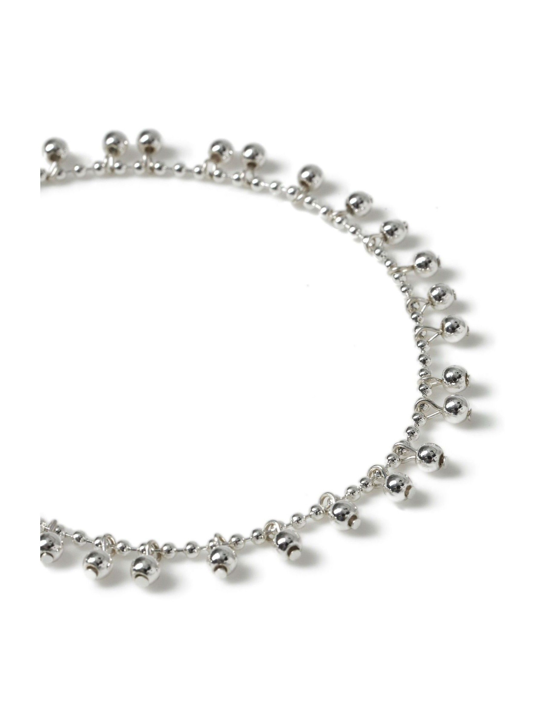 Buy Aela Silver Tone Ball Anklet from the Next UK online shop