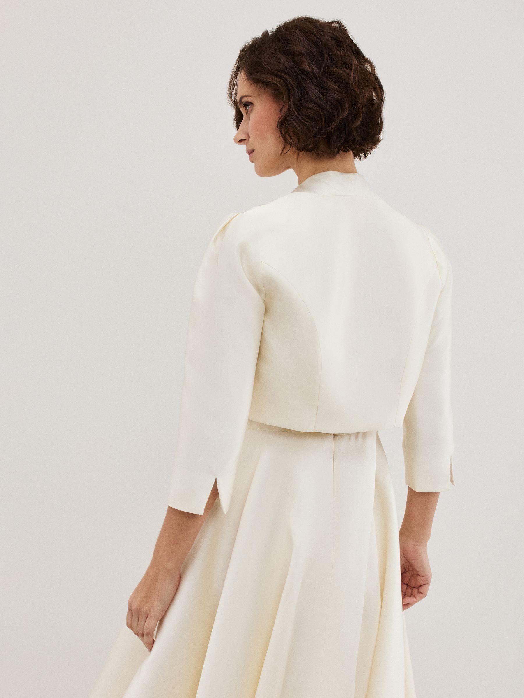 Buy Phase Eight White Ariel Bolero Jacket from the Next UK online shop