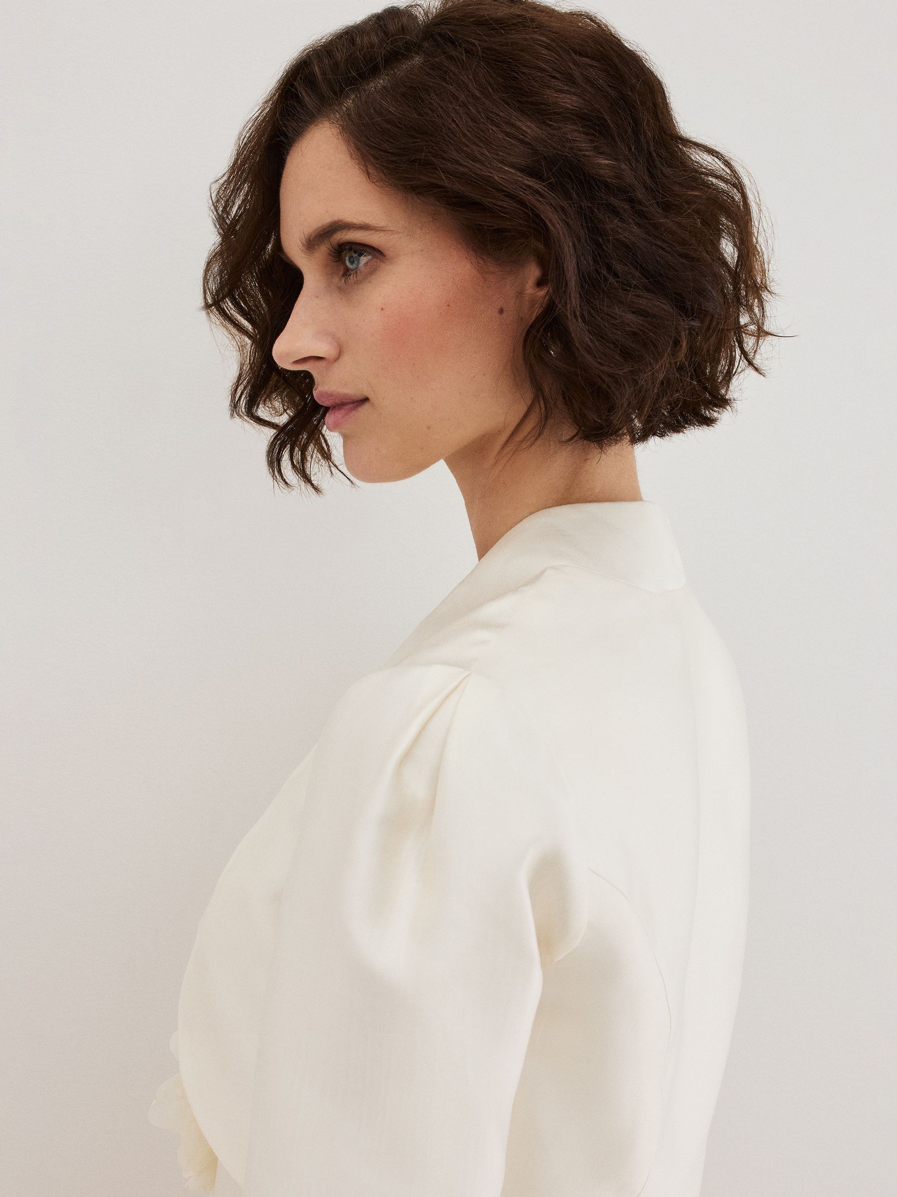 Buy Phase Eight White Ariel Bolero Jacket from the Next UK online shop