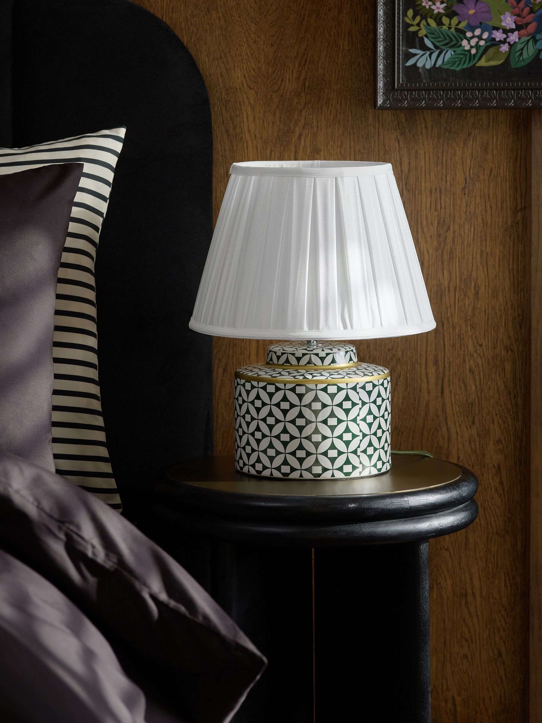 Buy Ivory White Pleated Lamp Shade from the Next UK online shop