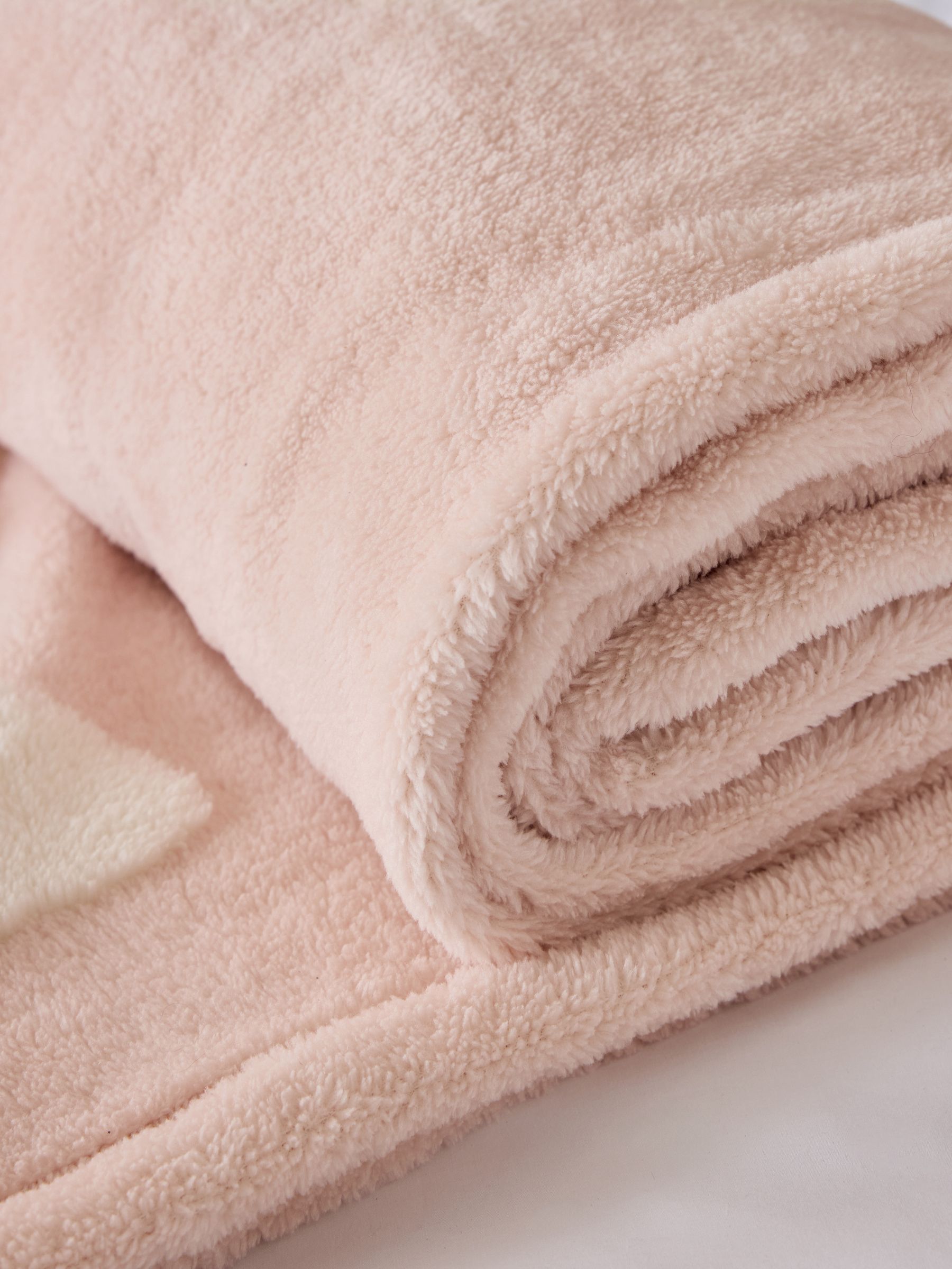 Buy Pink Carved Fleece Bows Throw from the Next UK online shop