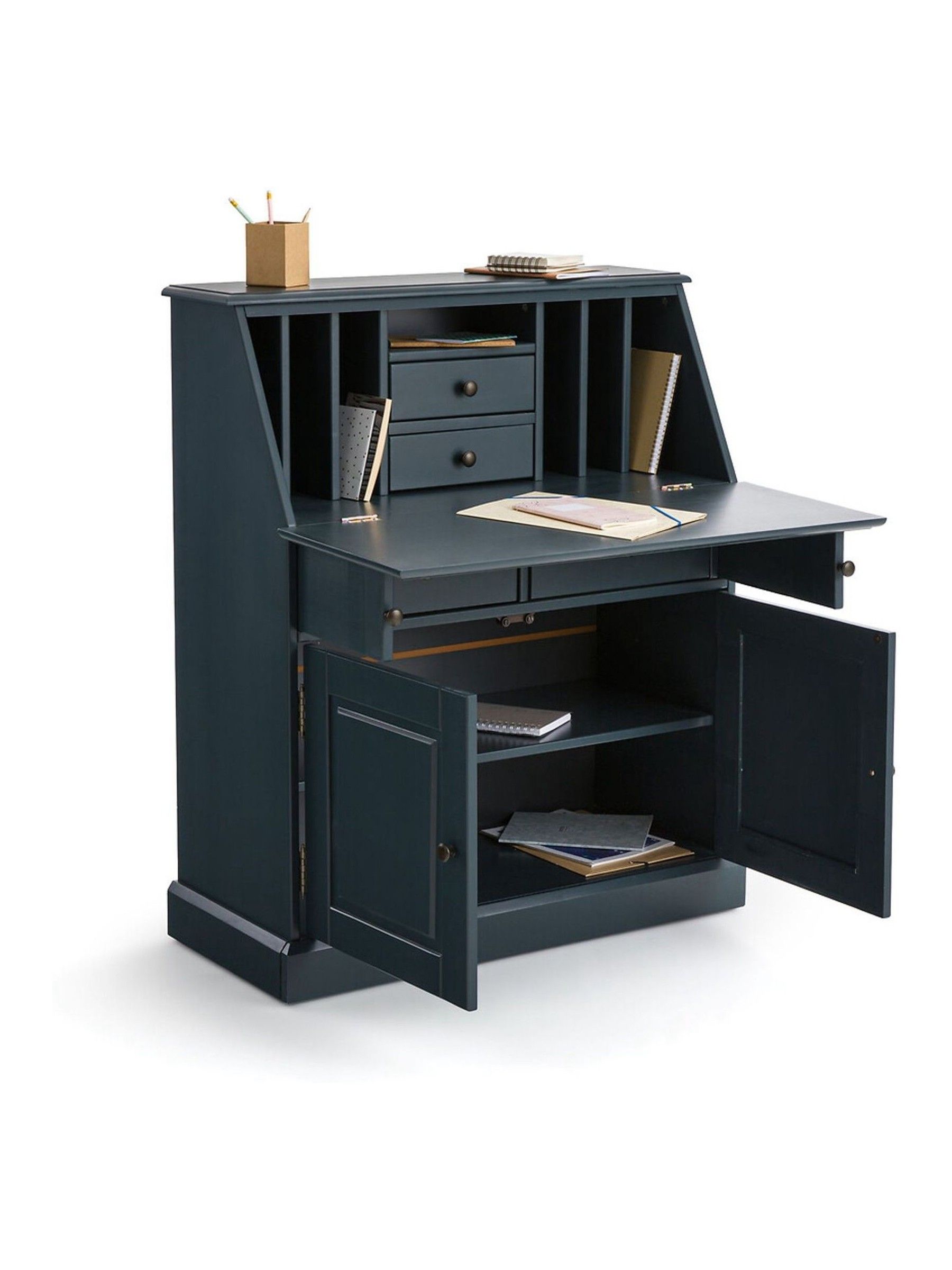 Buy La Redoute Intérieurs Blue Betta Secretary Desk from the Next UK ...