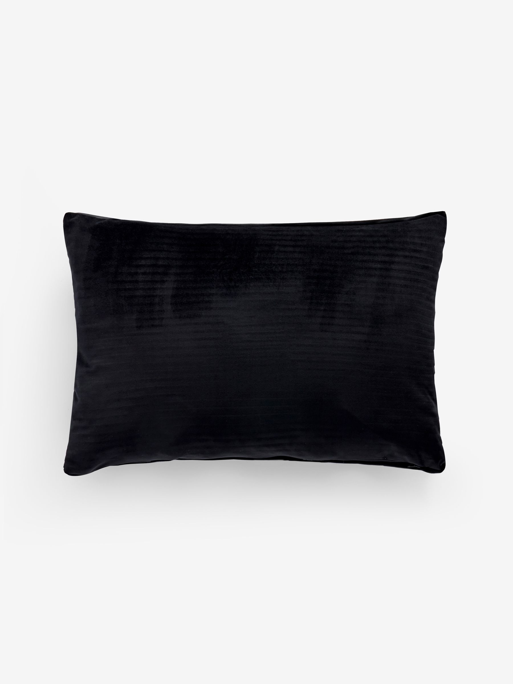 Buy Charcoal Grey 40 x 59cm Velvet Pleat Cushion from the Next UK ...