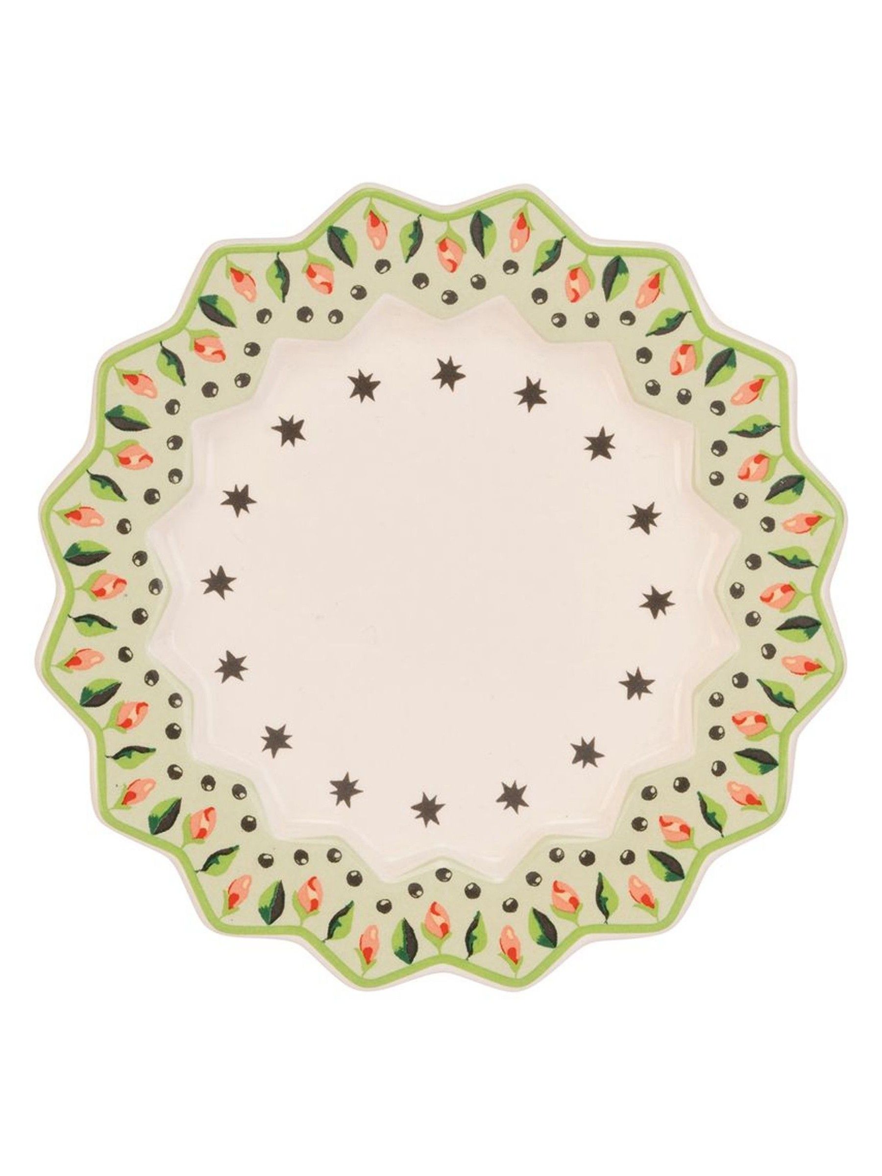 Buy Cath Kidston Set of 4 White Christmas Trinket Dishes from the Next ...
