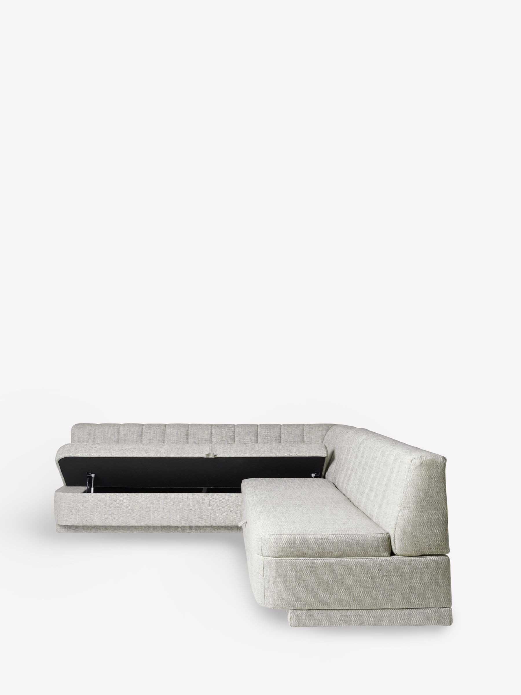 Buy Chunky Weave Mid Natural Anderson Storage Left Hand Corner Dining ...
