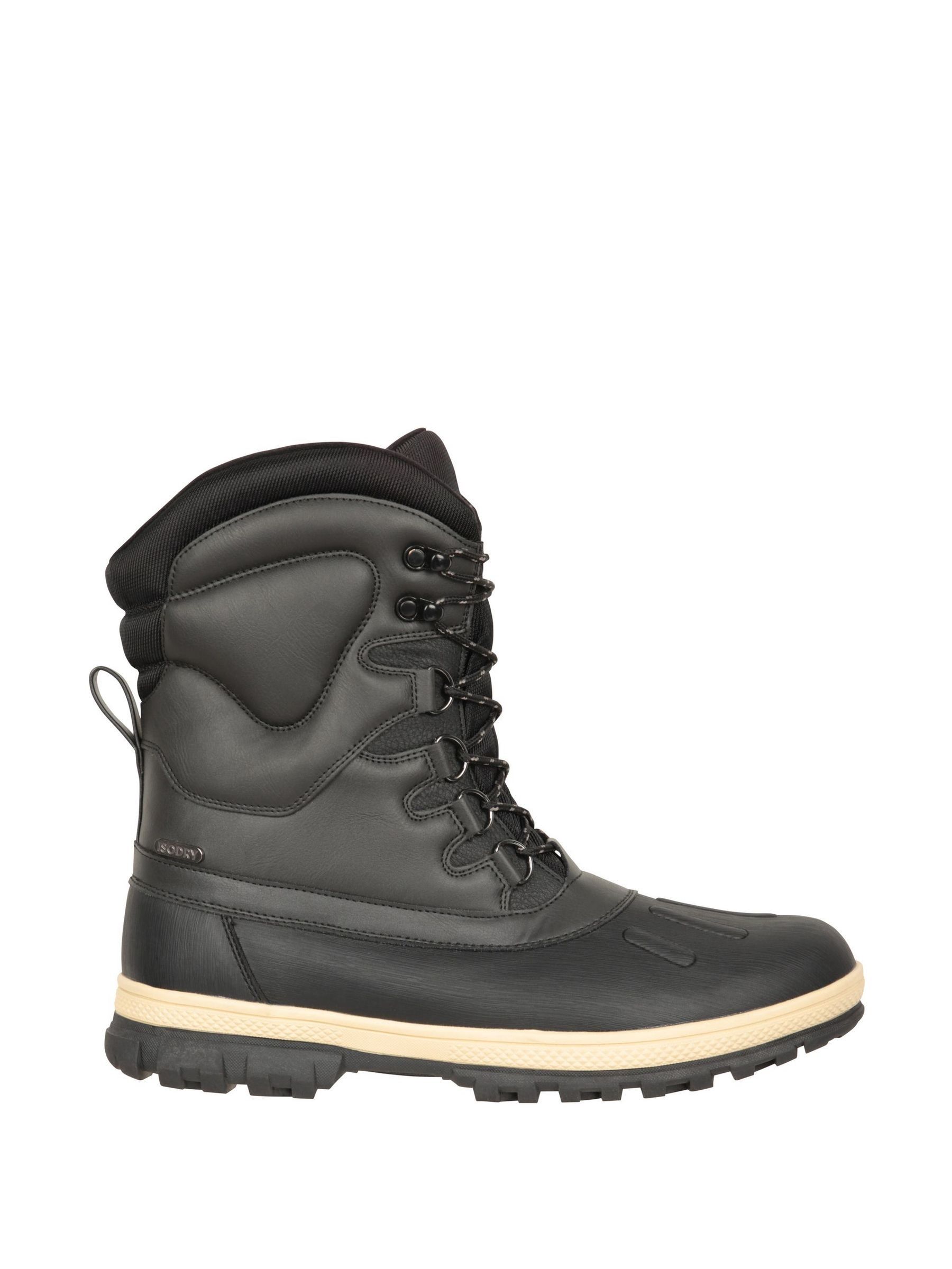 Buy Mountain Warehouse Black Arctic Thermal Waterproof Snow Boots from ...