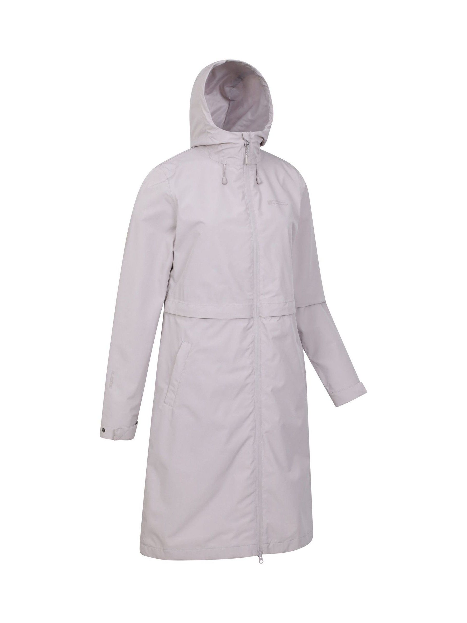 Buy Mountain Warehouse Cream Hilltop Womens Extra Long Waterproof ...