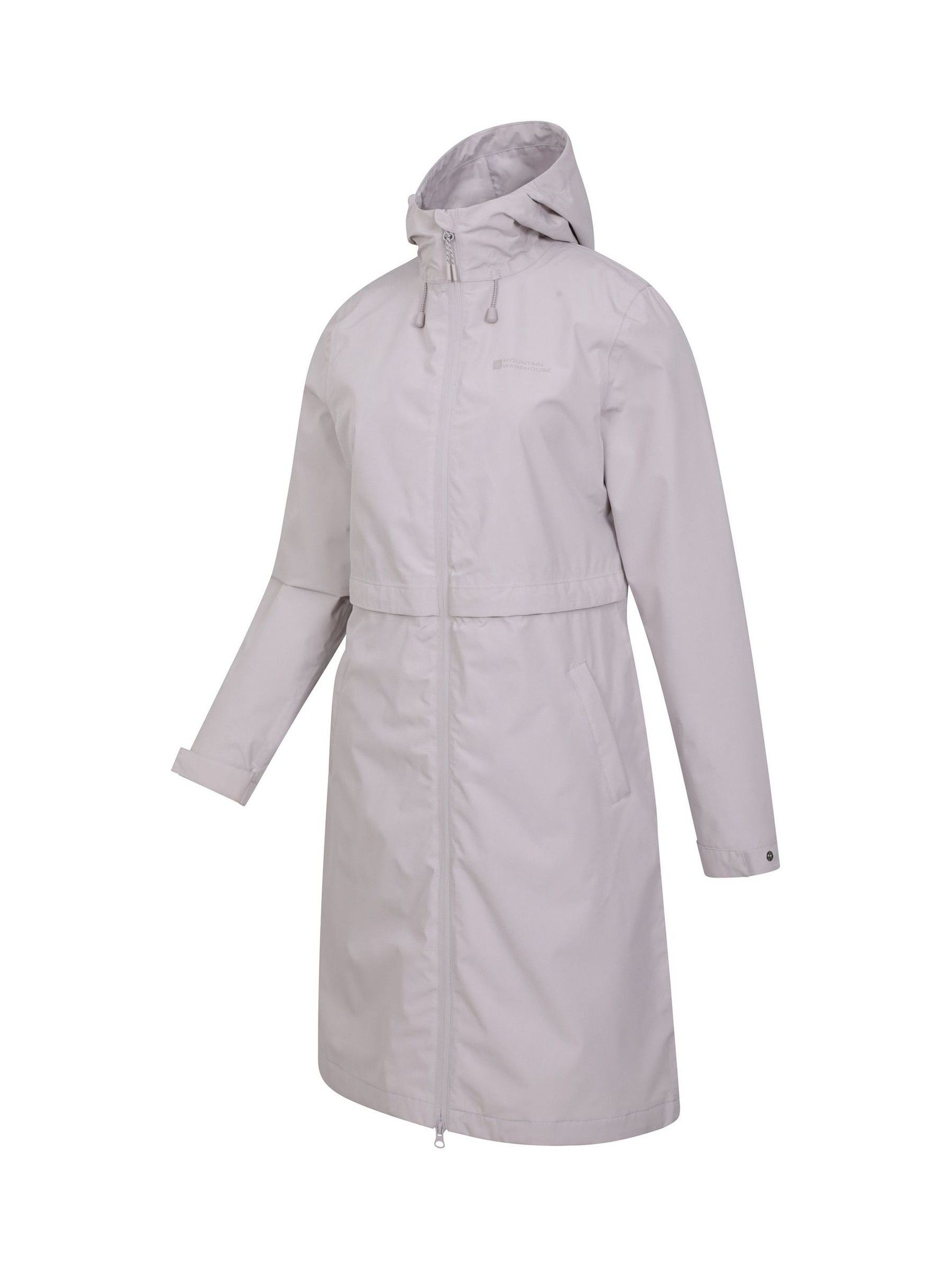 Buy Mountain Warehouse Cream Hilltop Womens Extra Long Waterproof ...