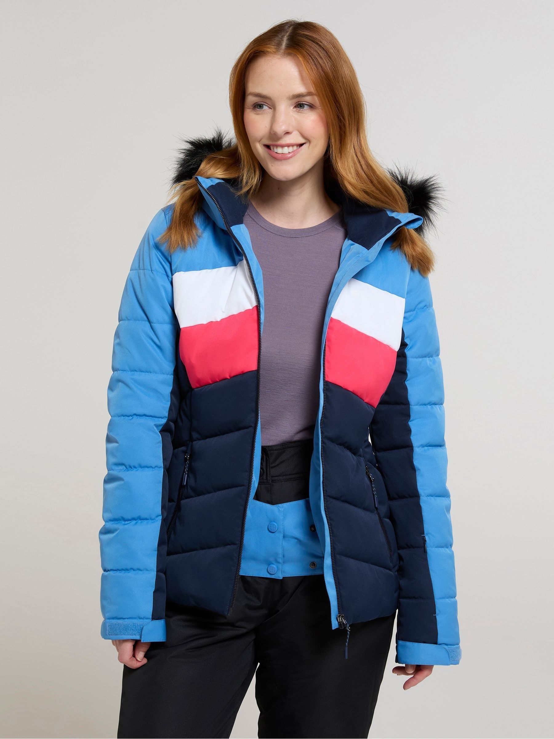 Buy Mountain Warehouse Blue Cascade Womens Water Resistant Padded Ski ...