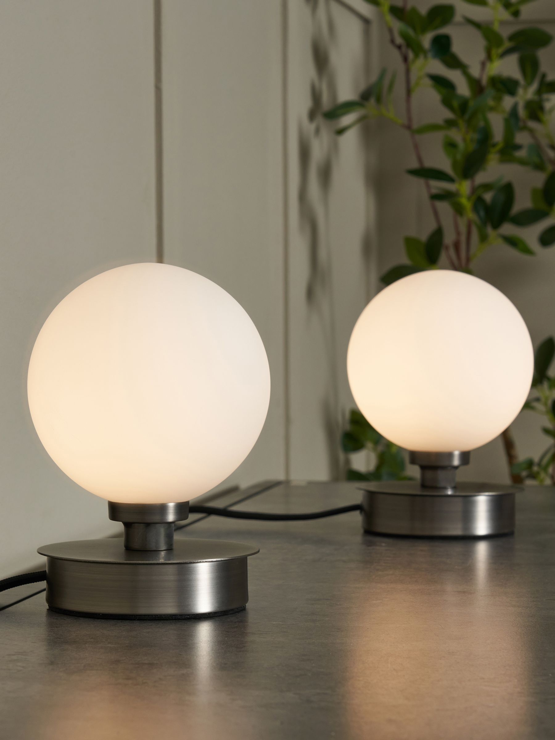 Buy BHS Set of 2 Claude Touch Table Lamps from the Next UK online shop