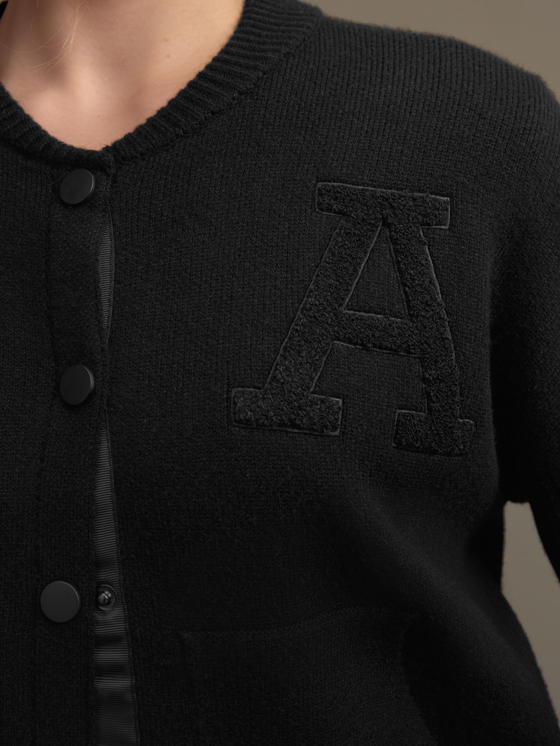 Buy Black Knitted Bomber Jacket Cardigan from the Next UK online shop