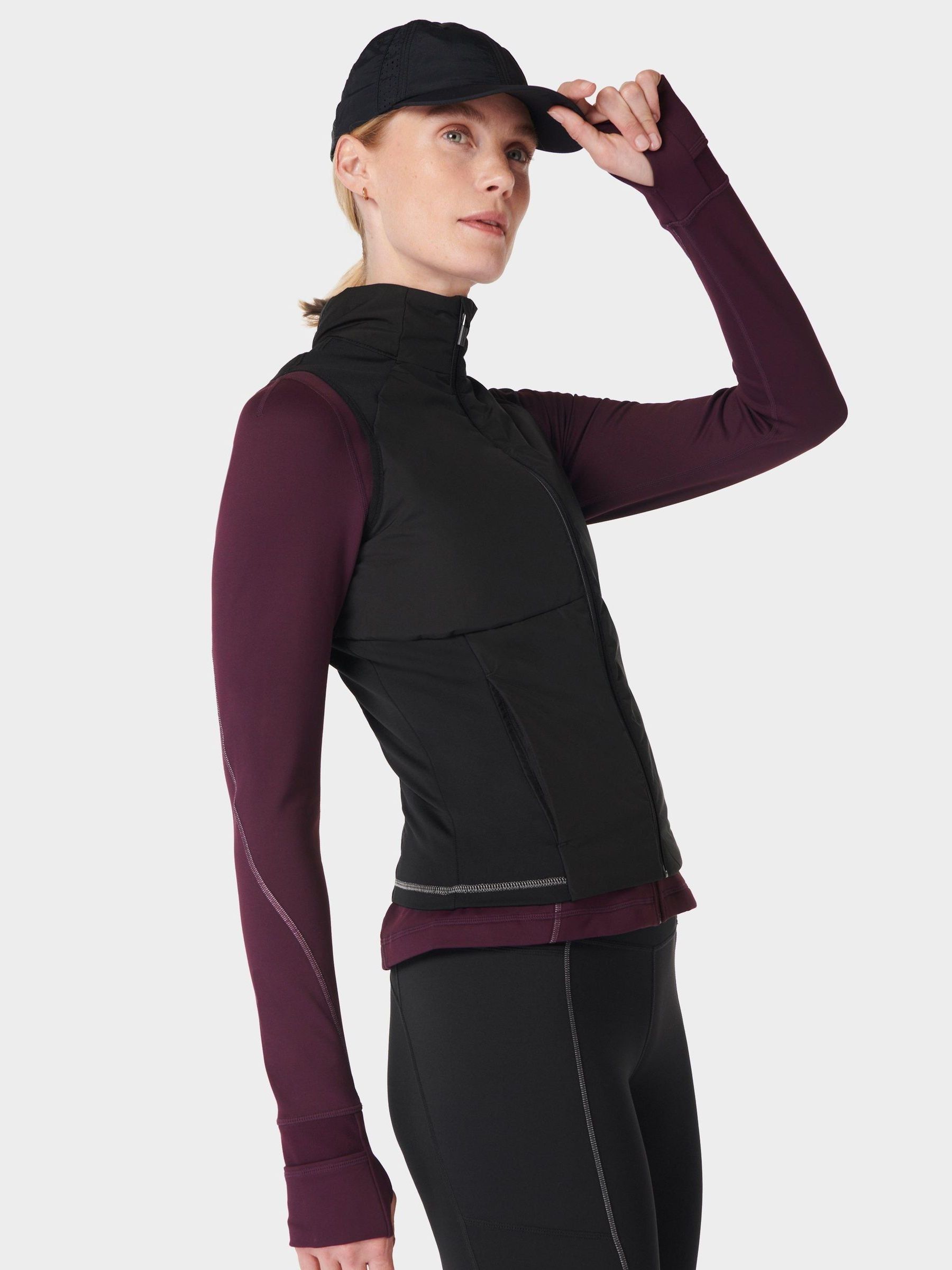 Buy Sweaty Betty Black Limitless Pro Run Gilet from the Next UK online shop