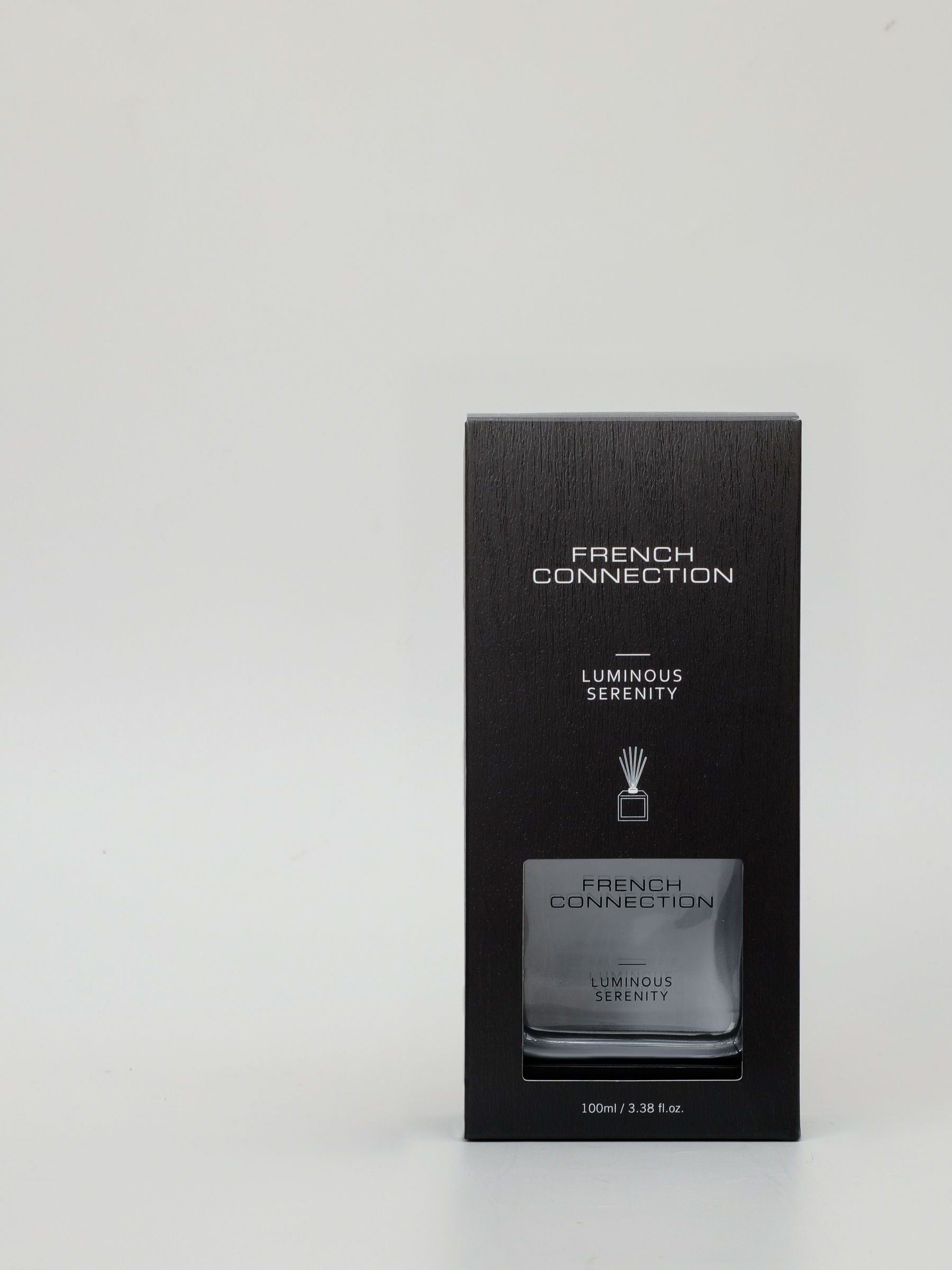 Buy French Connection Black Wooden Surround Luminous Serenity Reed ...