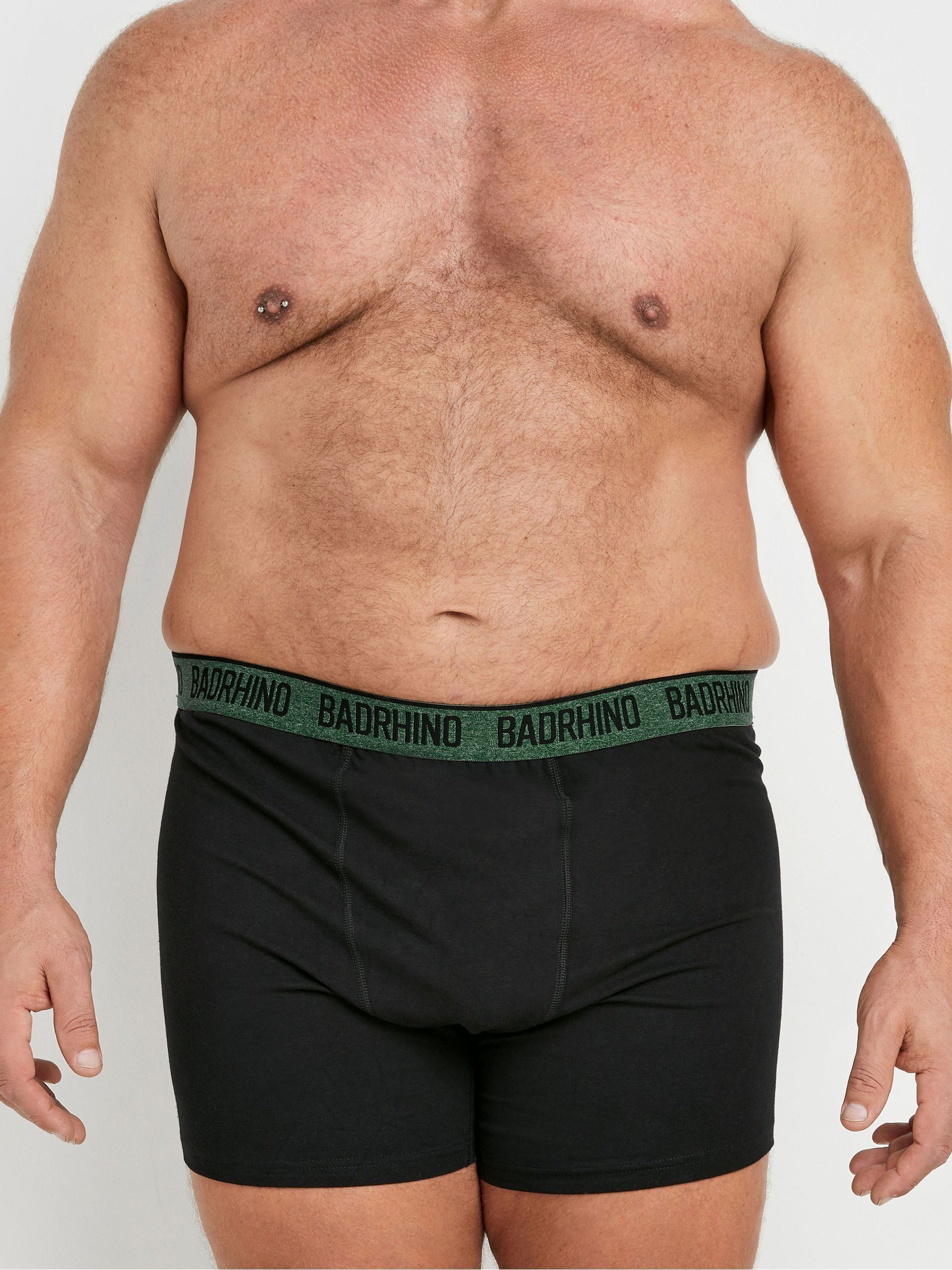 Buy BadRhino Big & Tall Black Boxers 5 Pack from the Next UK online shop