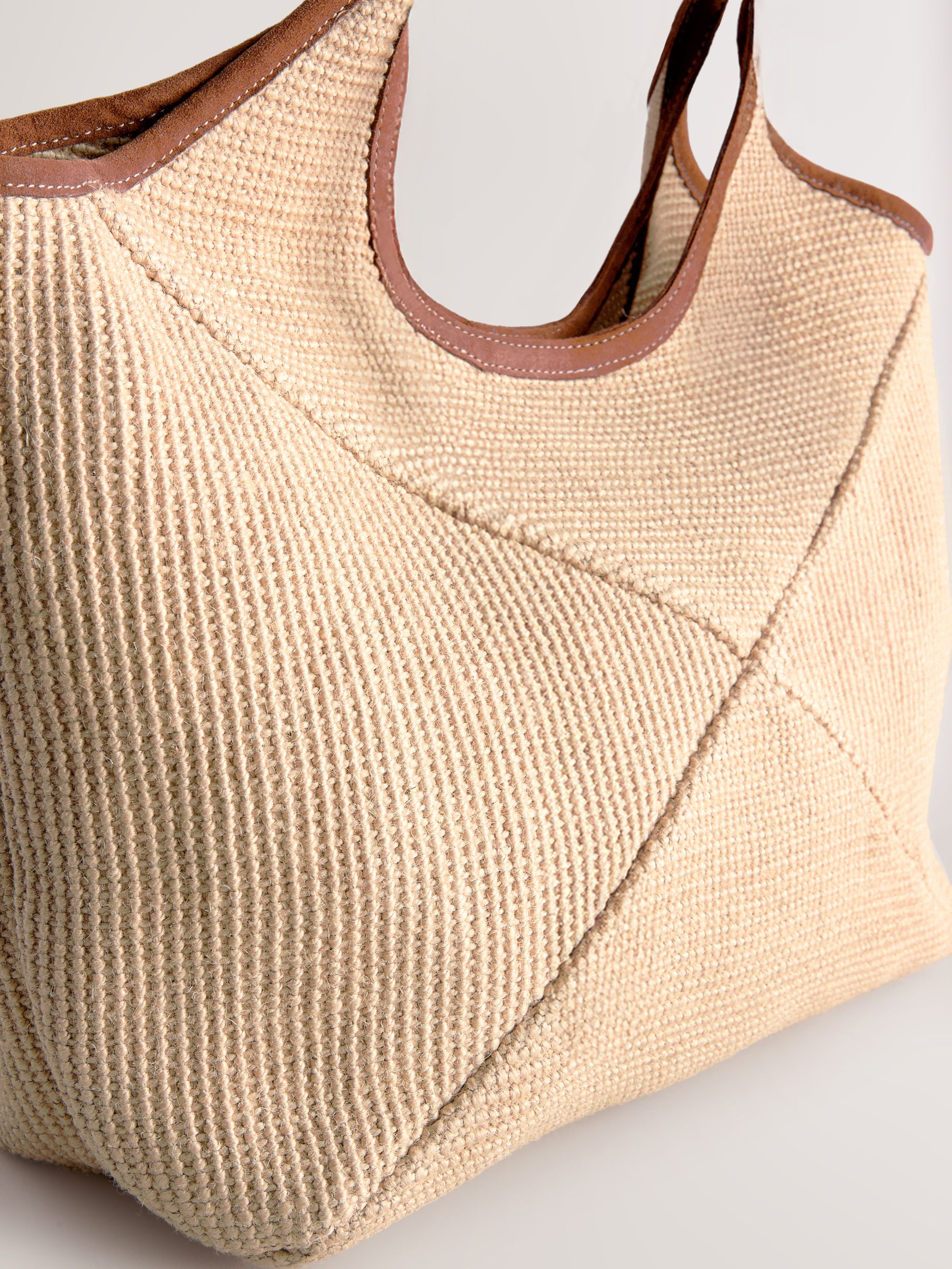 Buy Natural Jute Shoulder Bag from the Next UK online shop