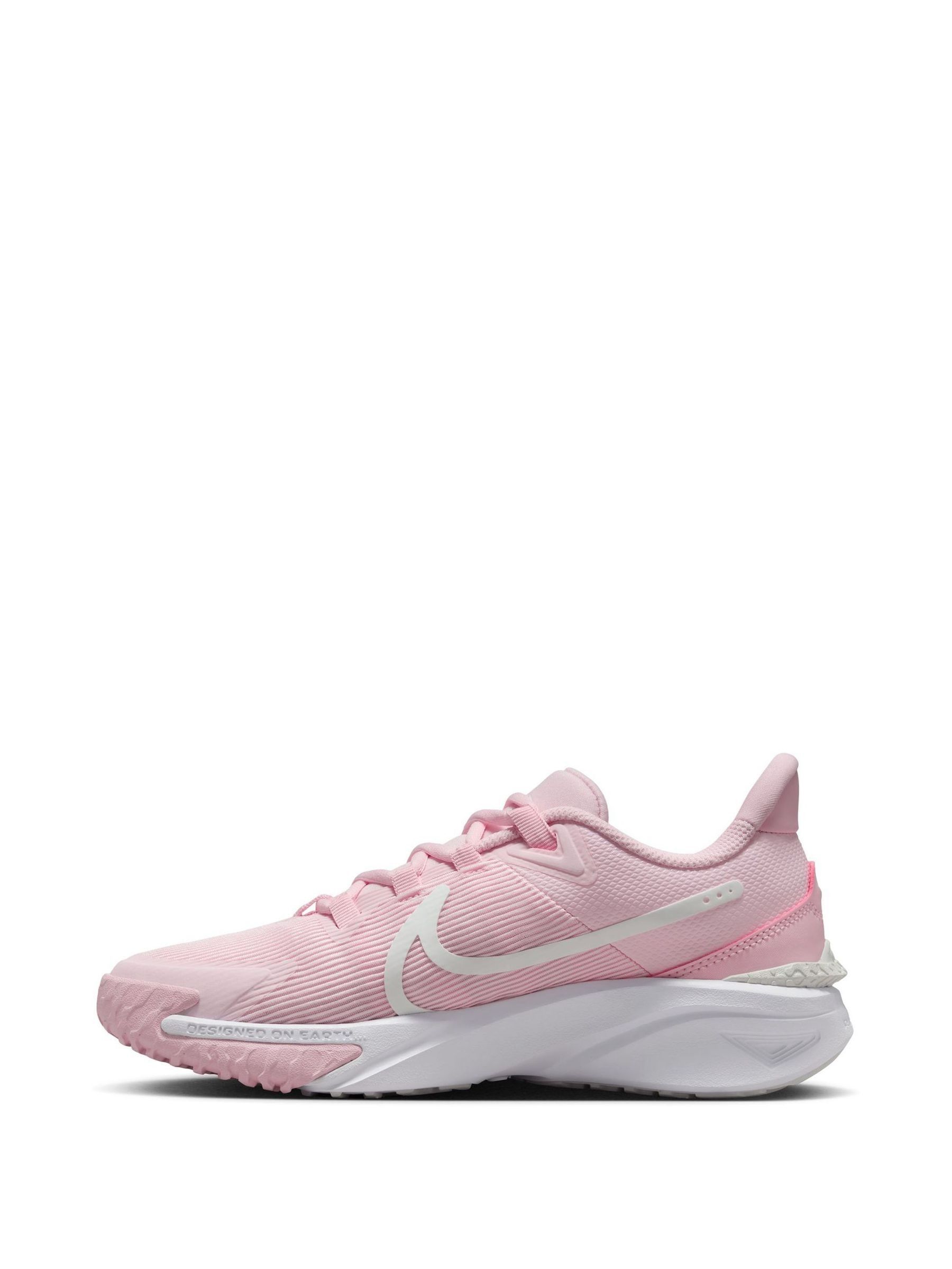 Buy Nike Pink Foam/White Youth Star Runner 4 Trainers from the Next UK ...