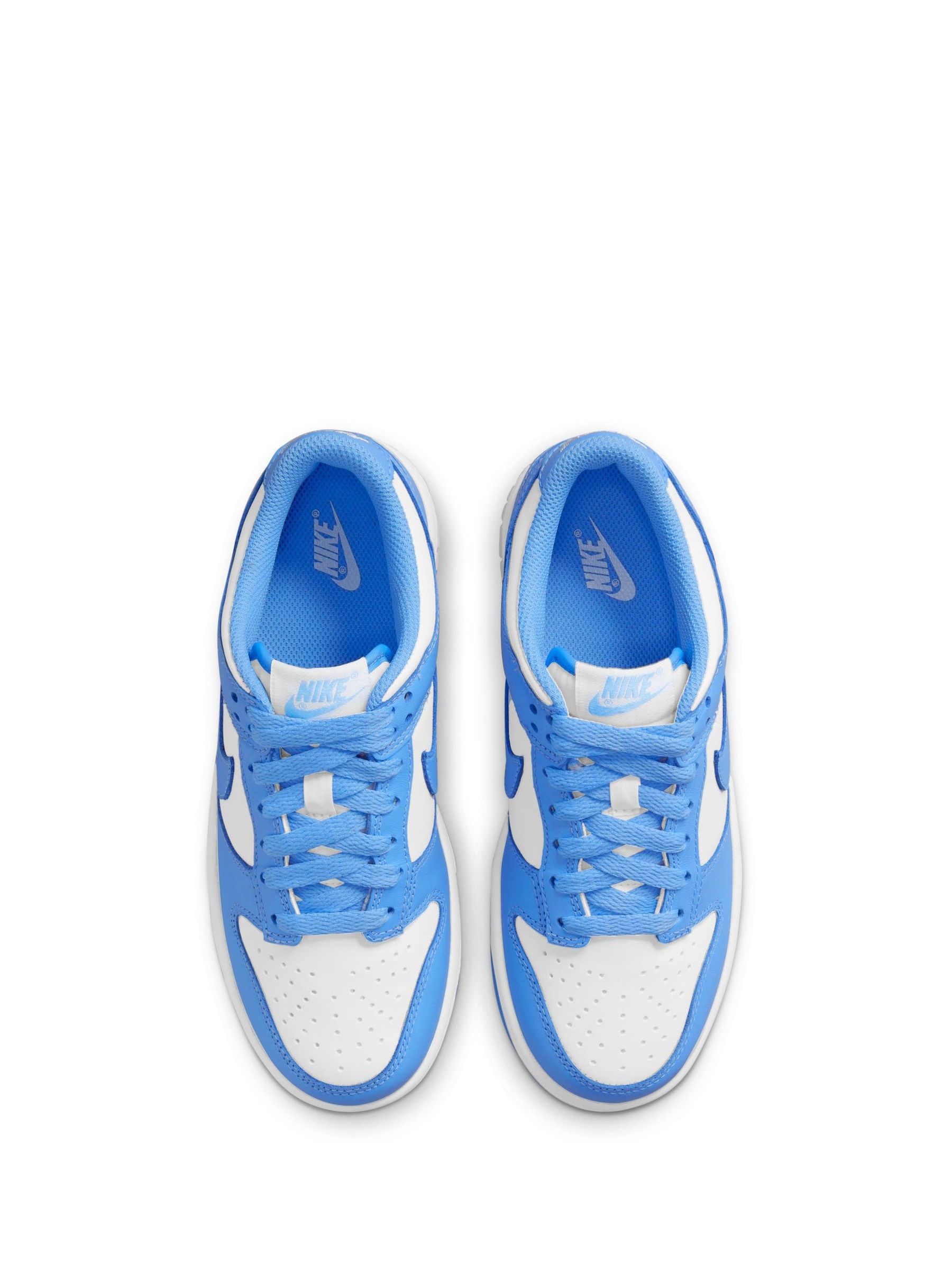 Buy Nike University Blue/White Youth Dunk Low Trainers from the Next UK ...