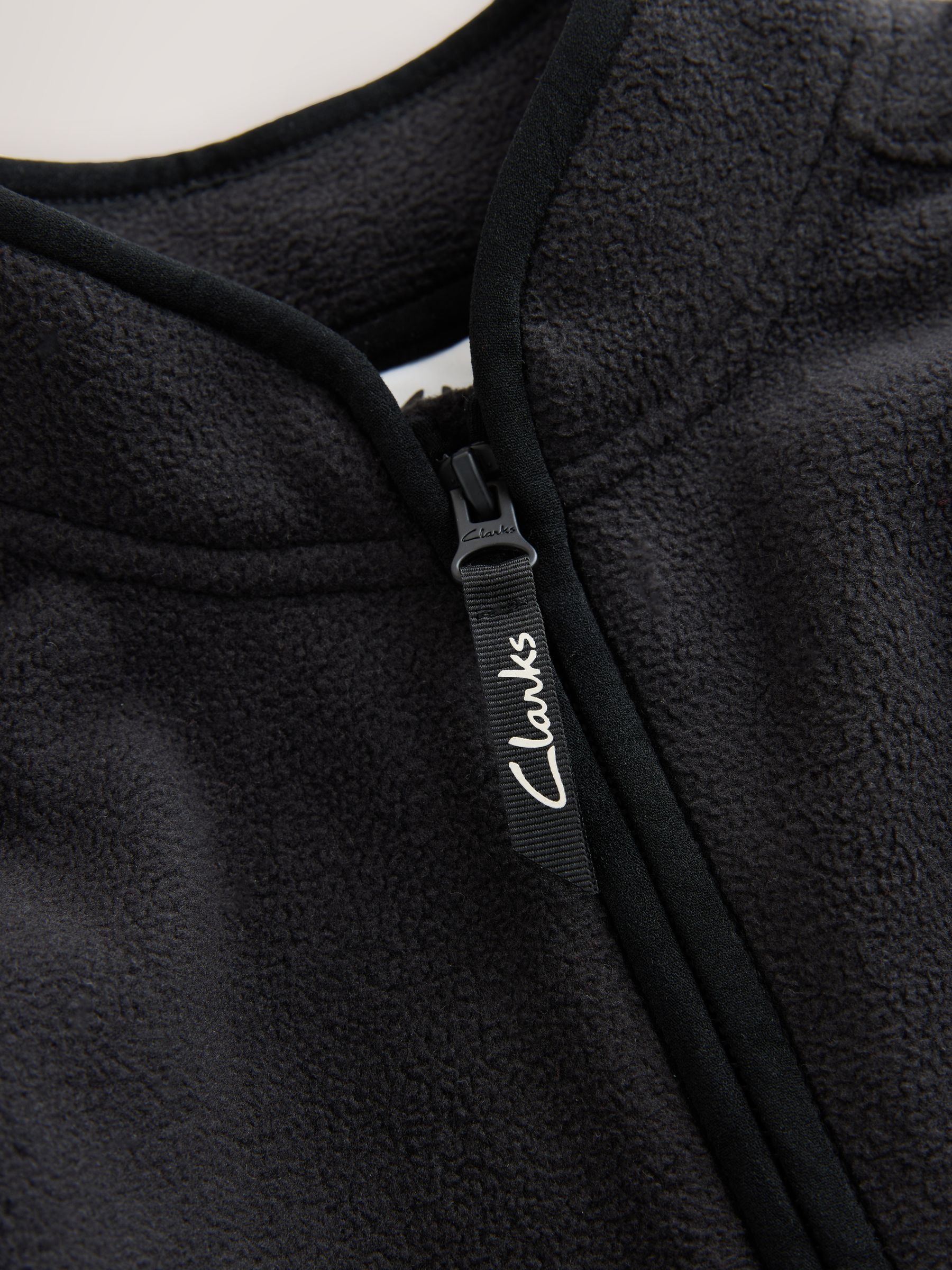 Buy Clarks Black Unisex Zip Through Fleece from the Next UK online shop