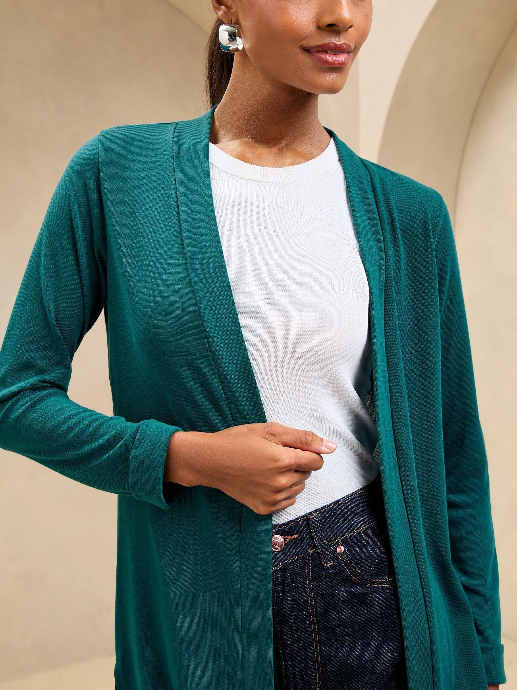Buy Lipsy Teal Longline Cardigan from the Next UK online shop