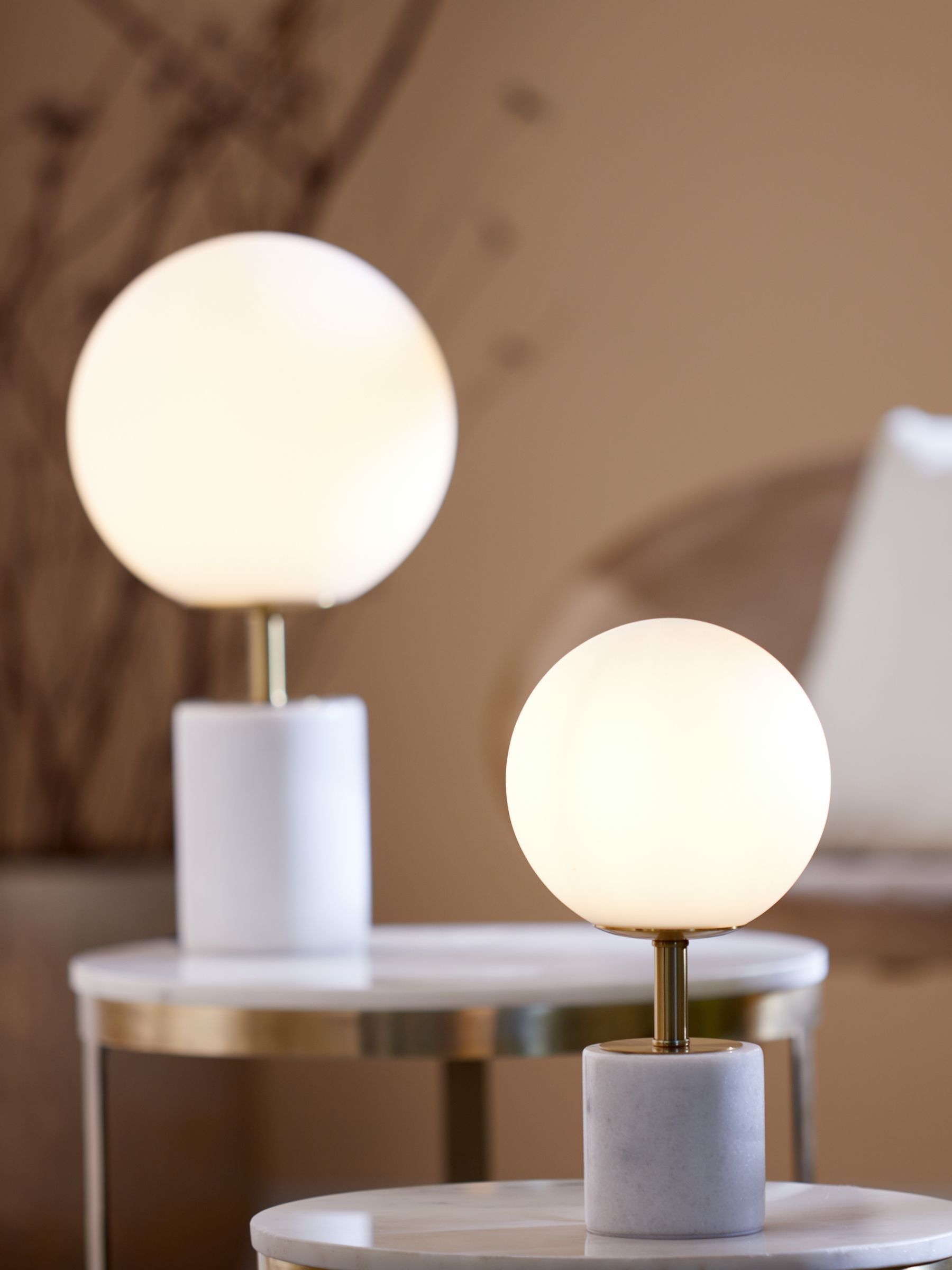 Buy Light & Living White Medina Table Lamp from the Next UK online shop