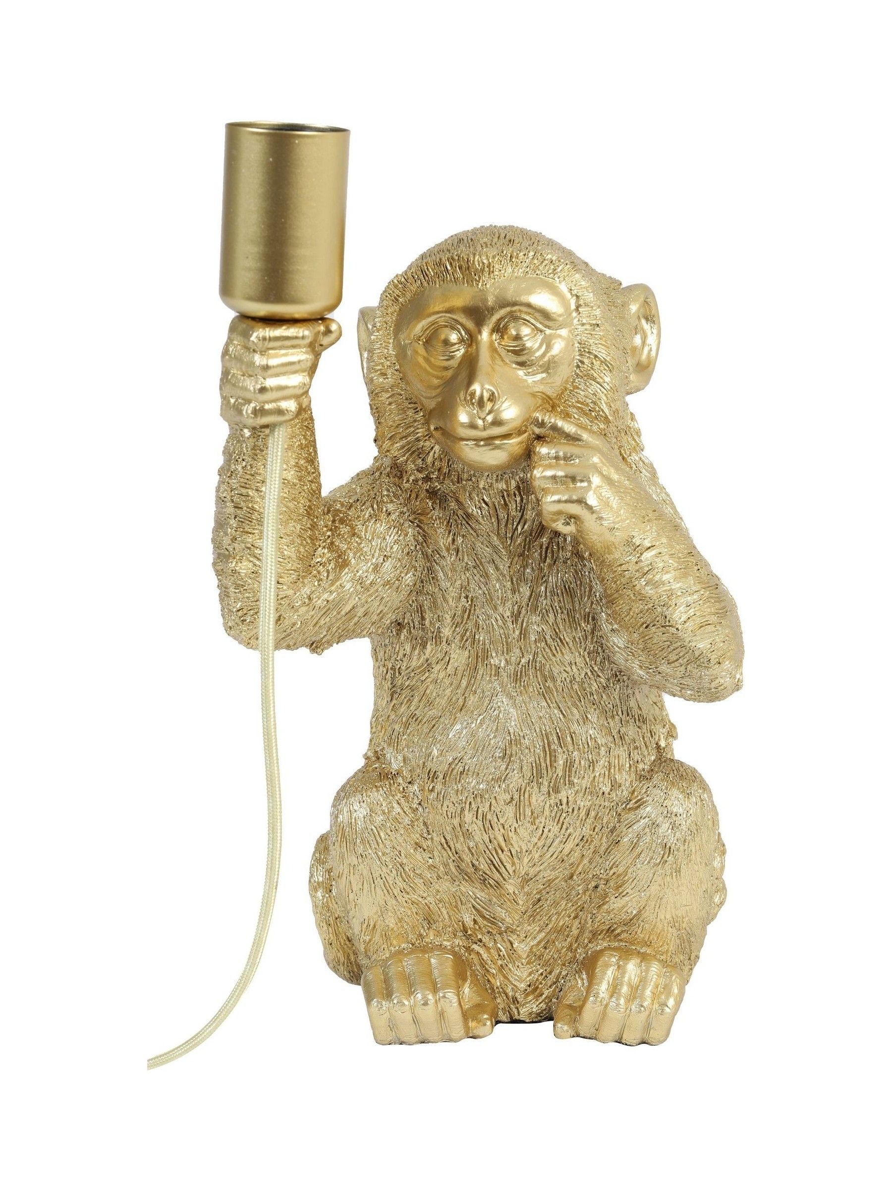 Buy Light & Living Gold Monkey Table Lamp from the Next UK online shop