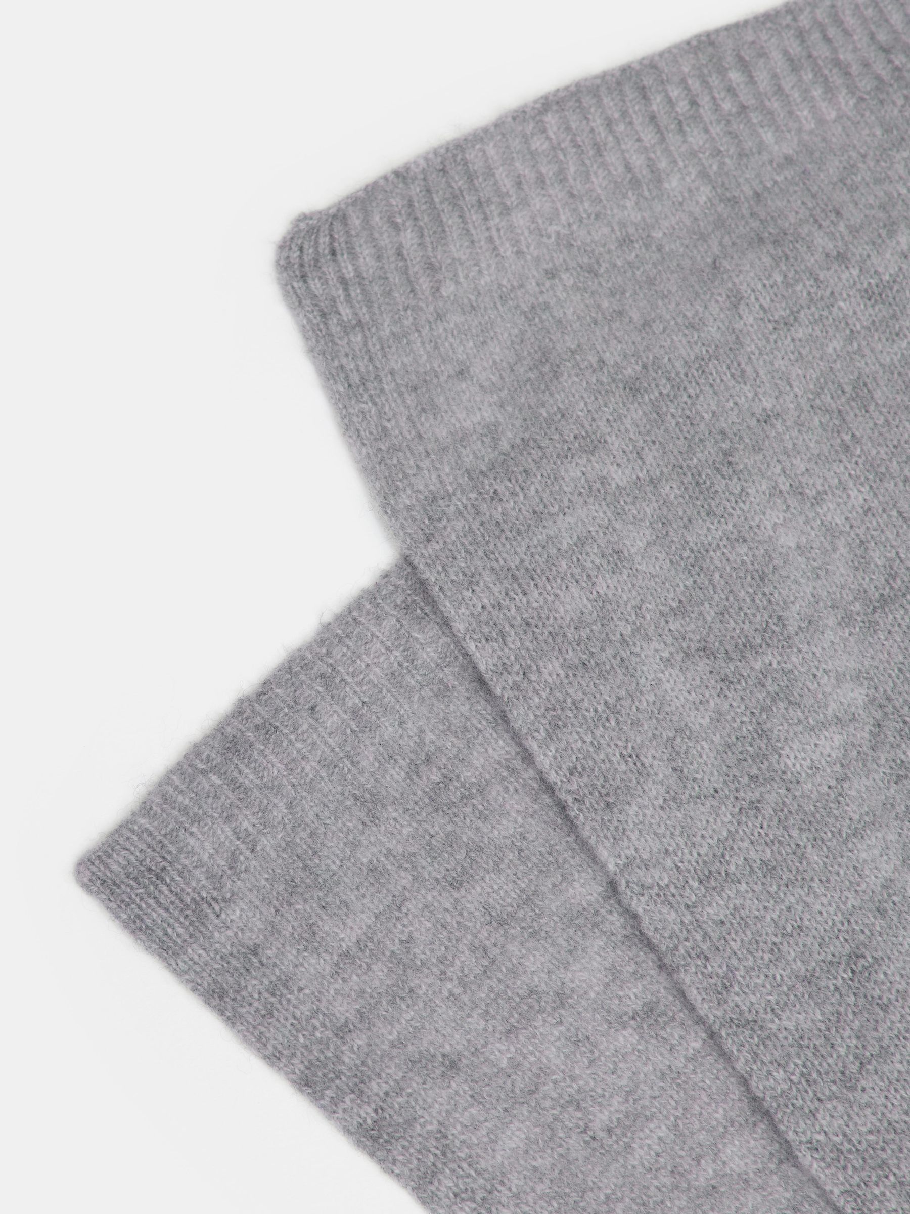 Buy Hush Grey Cashmere Winter Scarf from the Next UK online shop