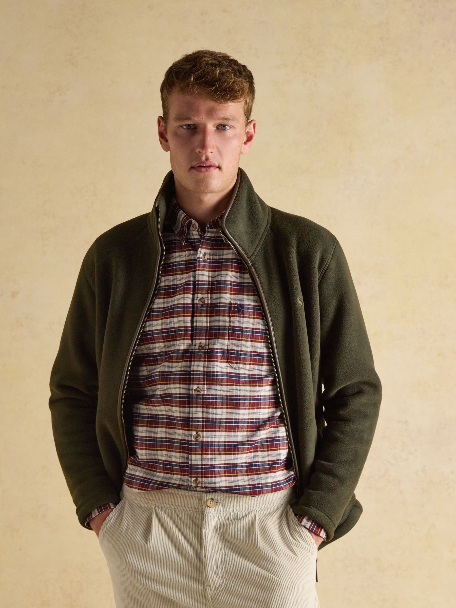 Buy Joules Heritage Fleece Dark Green Zip Through from the Next UK ...
