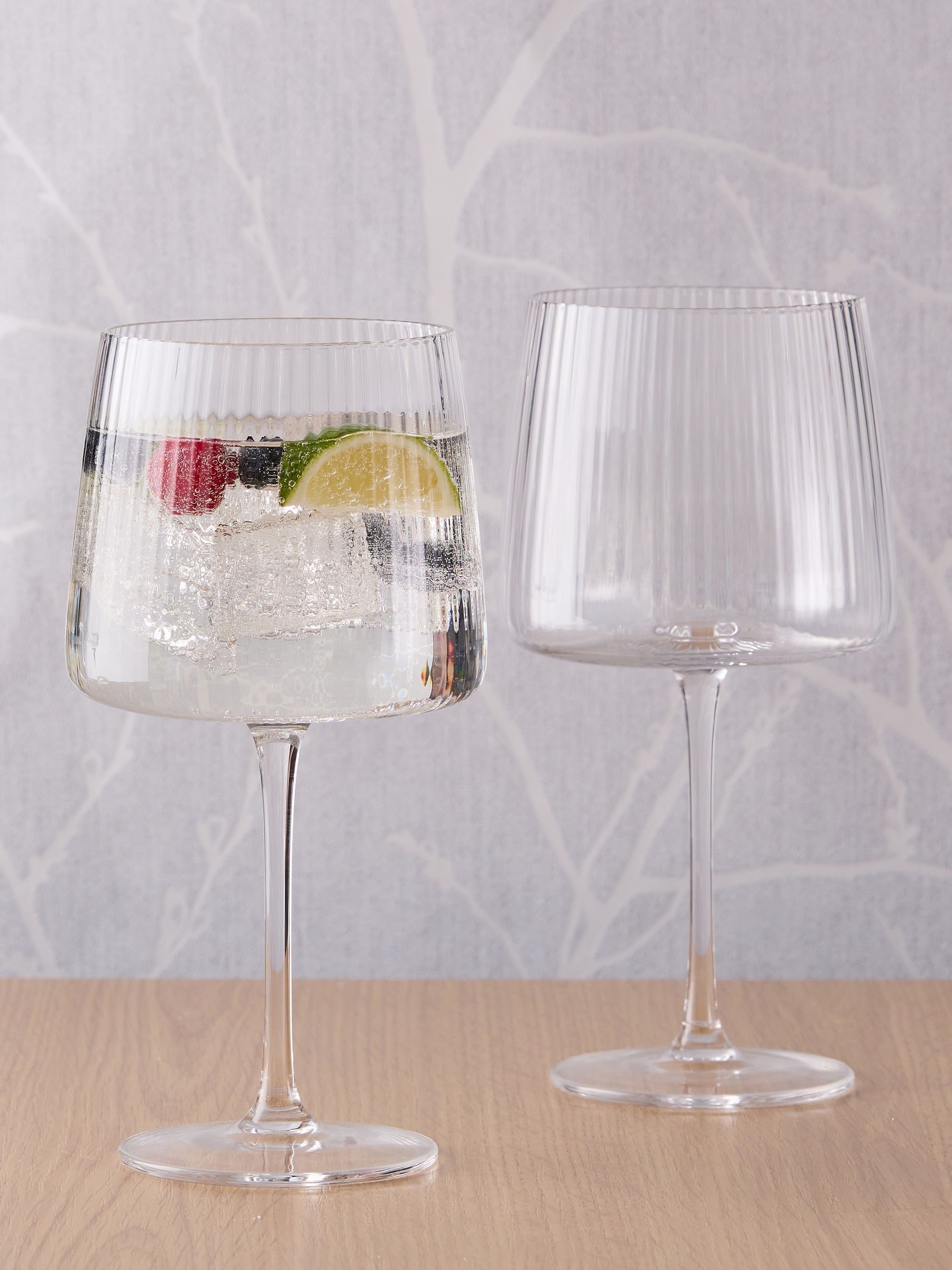 Buy Anton Studio Designs Set of 2 Clear Empire Gin Glasses from the ...