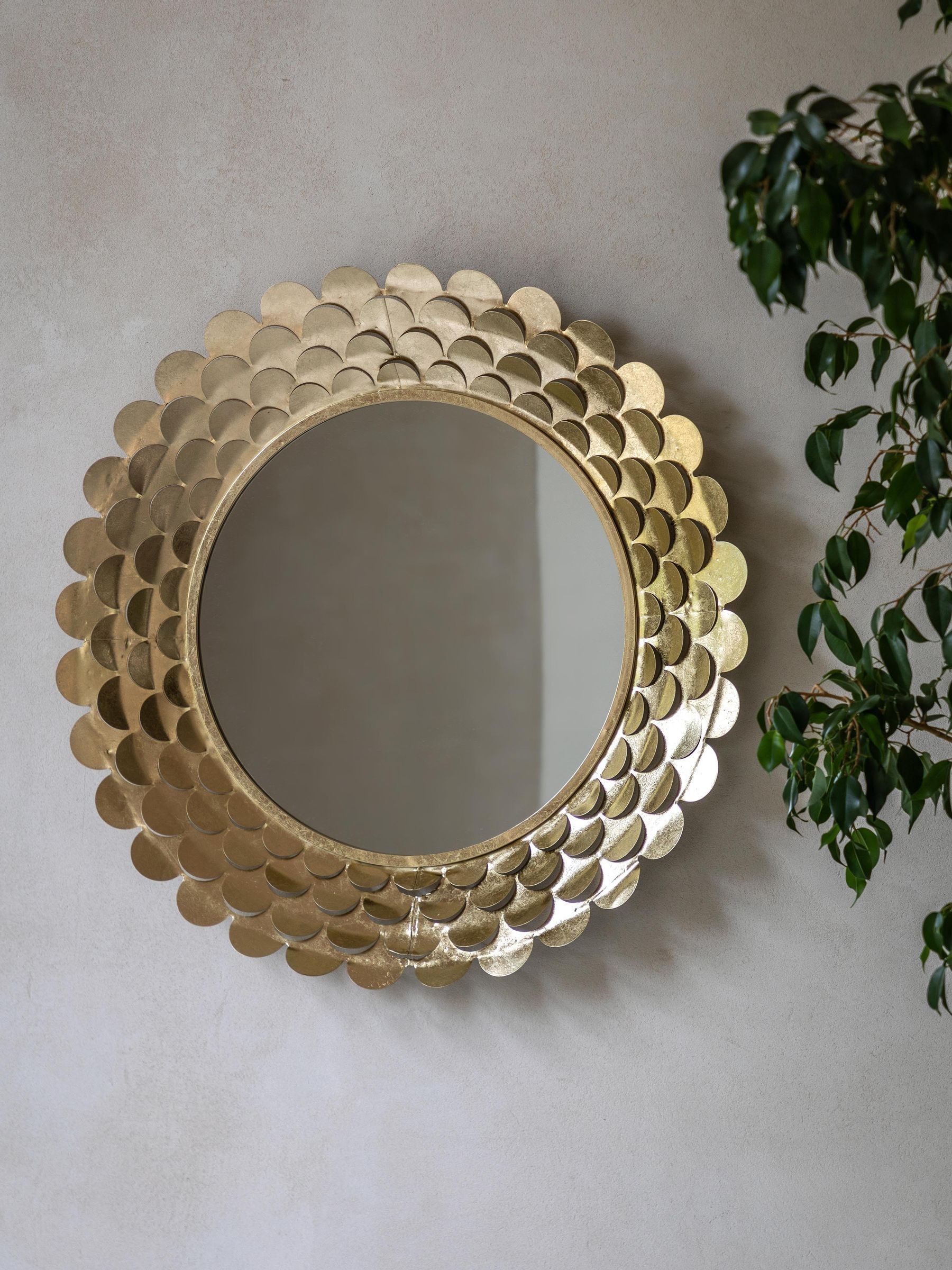 Buy Gallery Home Gold Avi Mirror from the Next UK online shop