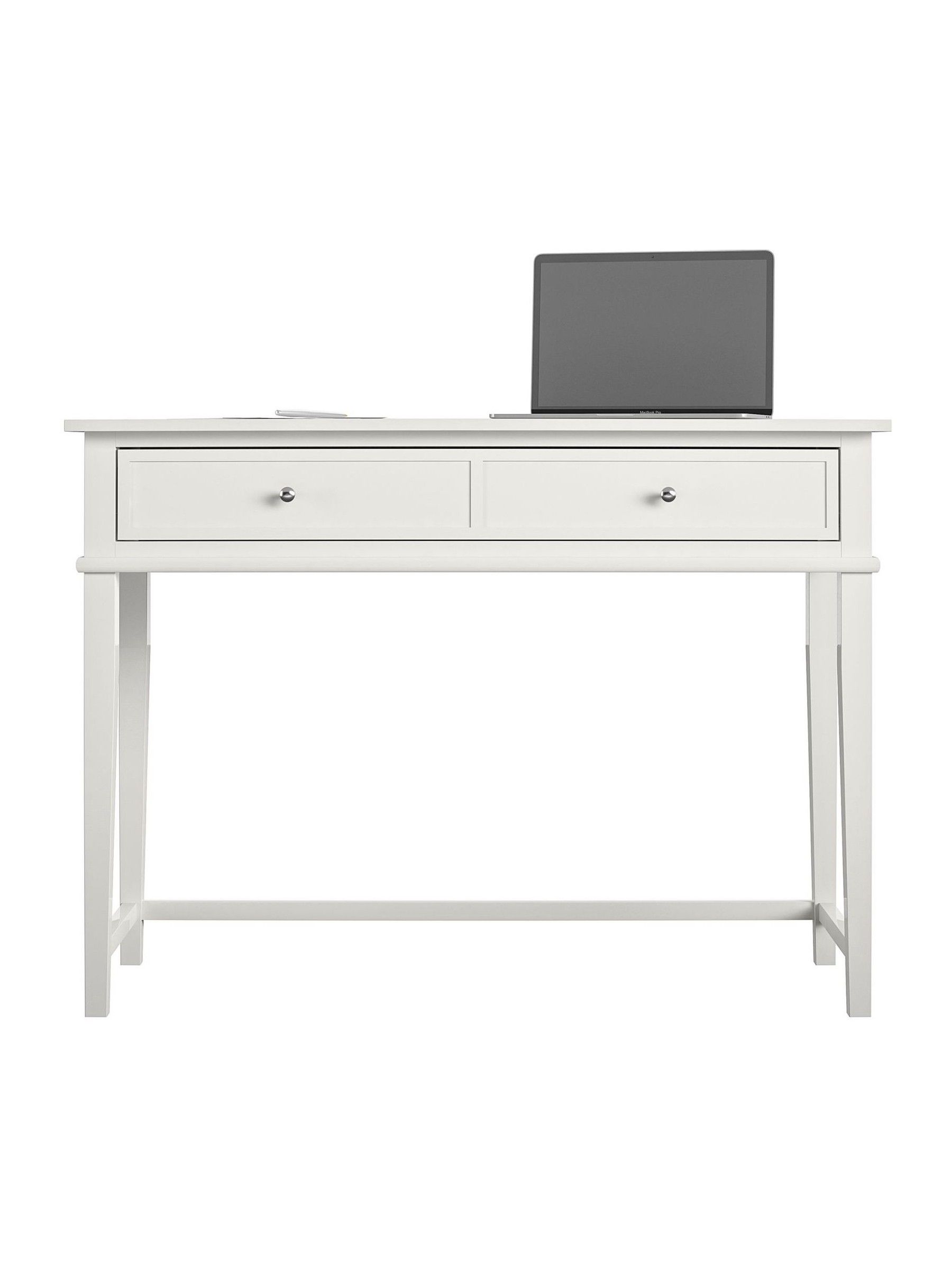 Buy Dorel Home White Franklin Office Desk with Storage from the Next UK ...