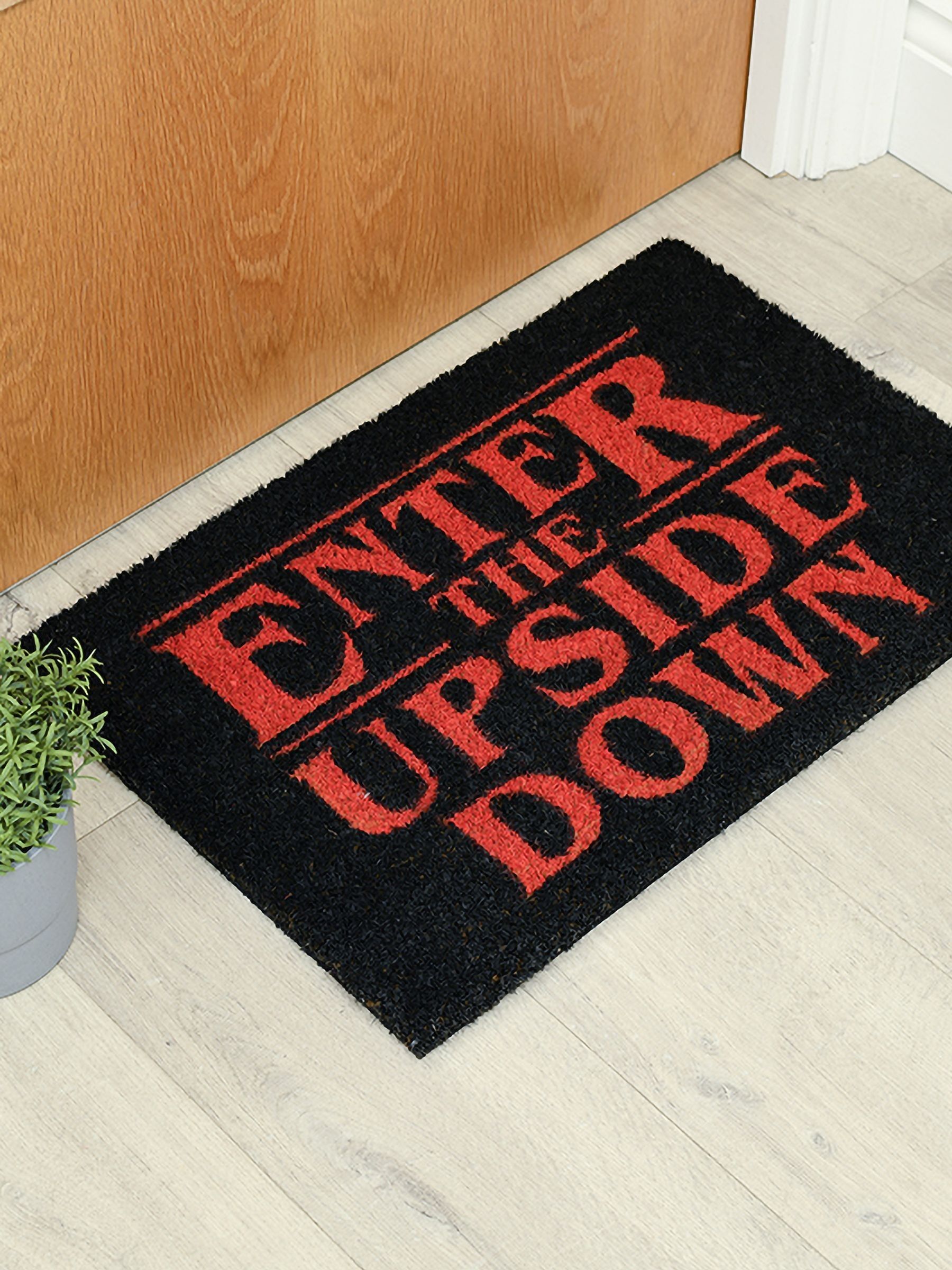 Buy Pyramid International Stranger Things Enter The Upside Down Doormat ...